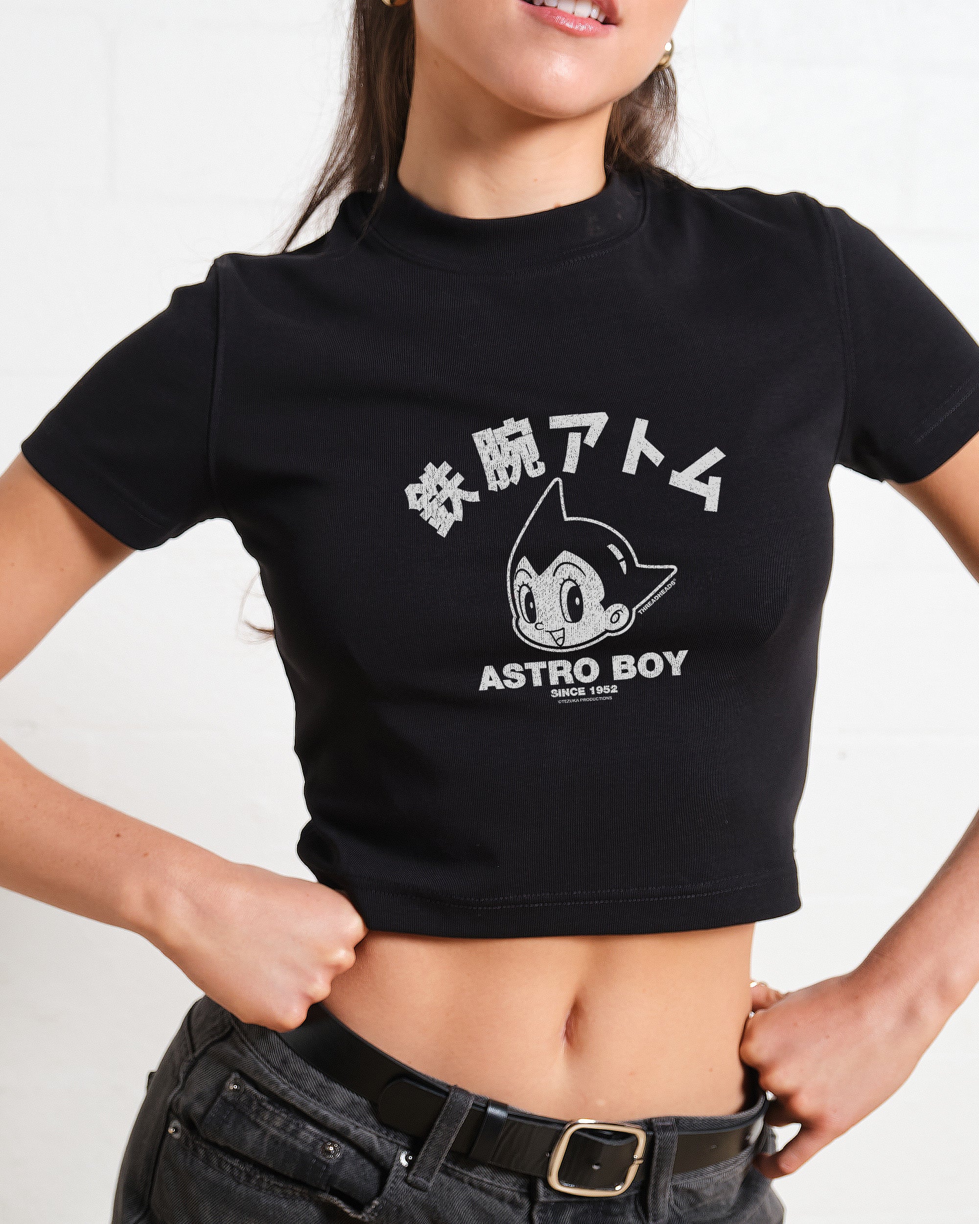Astro Boy Face Baby Tee | Official Astro Boy Merch