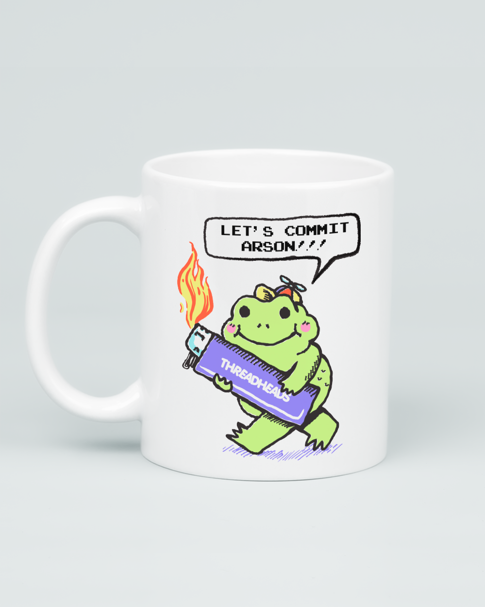 Let's Commit Arson Mug | Funny Mug UK