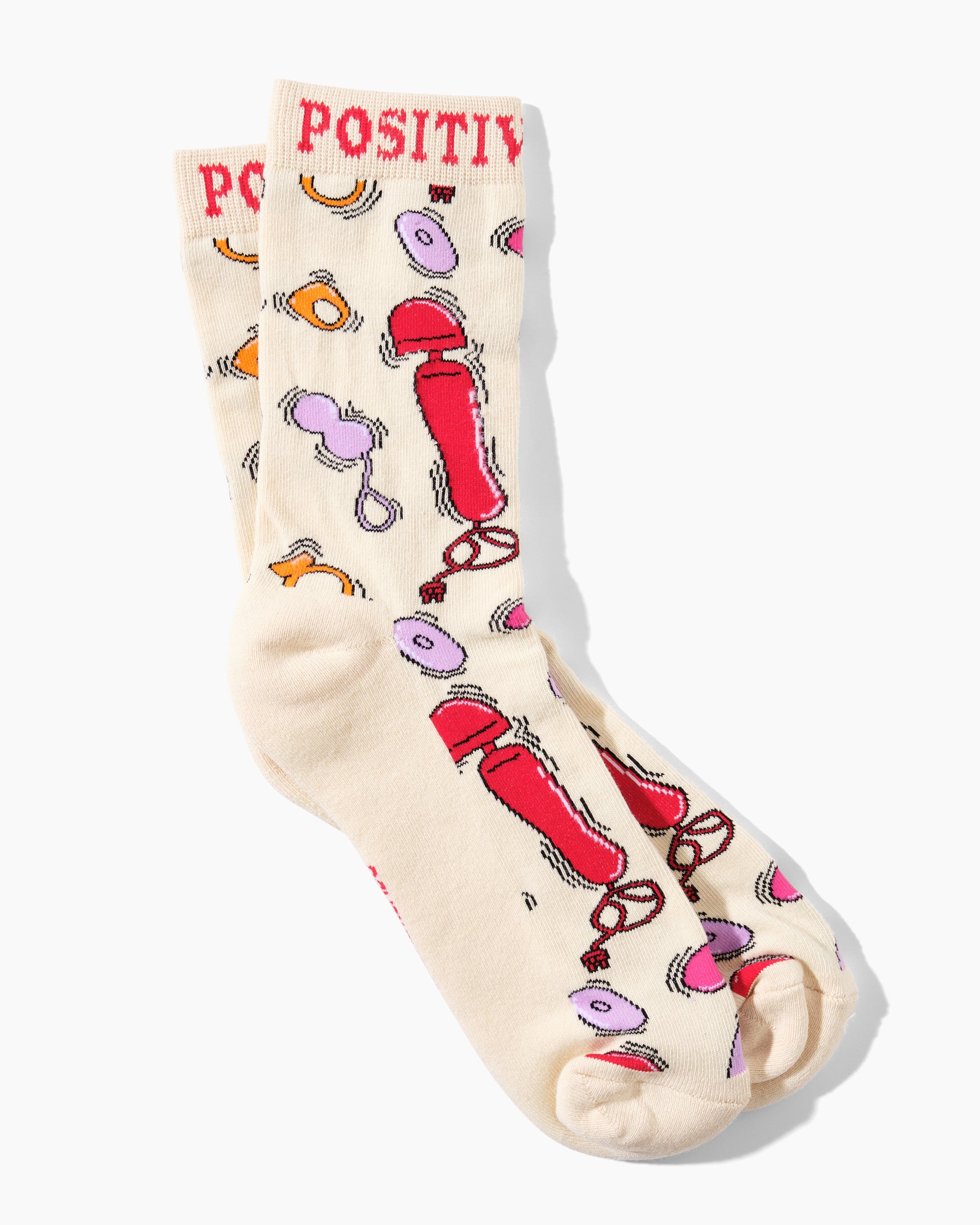 Positive Vibes Socks | Funny Novelty Socks Threadheads