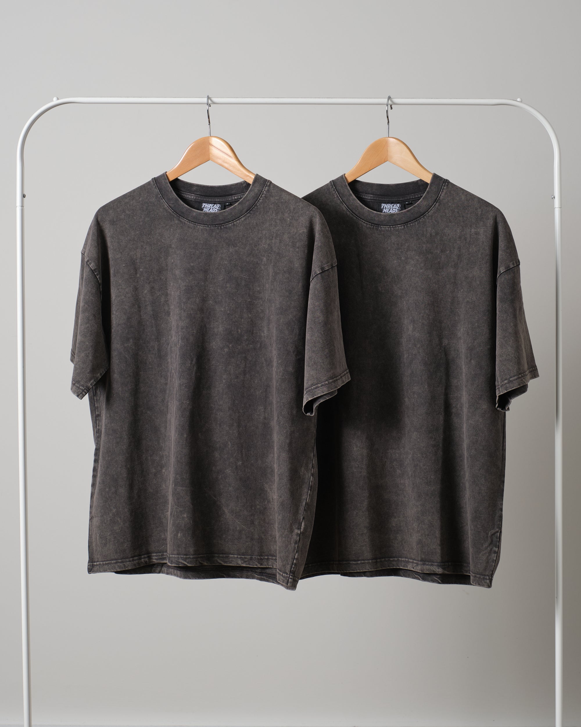 Wash Tee 2 Pack: Grey Stone | Threadheads