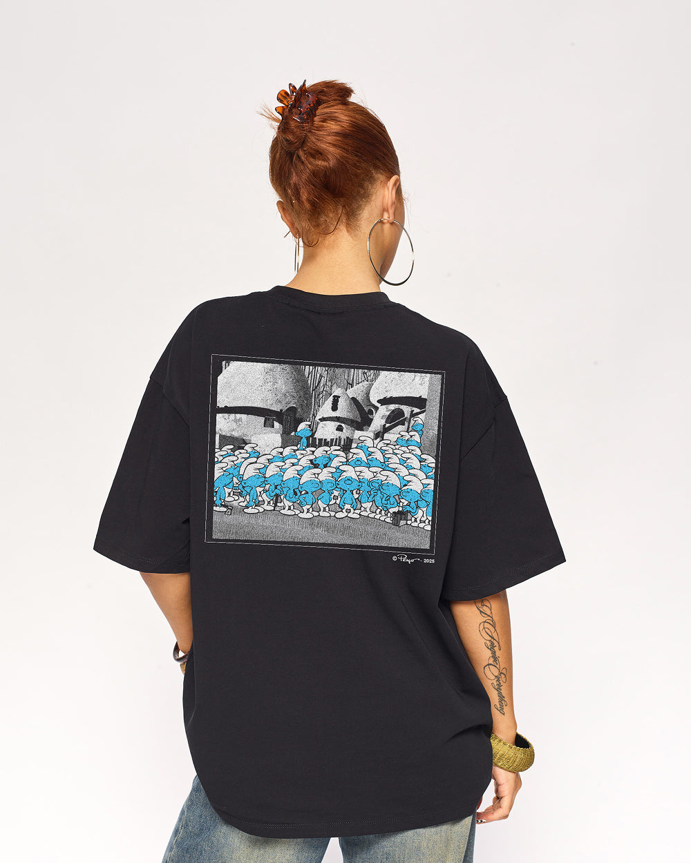 The Original Smurf Oversized Tee | Graphic Oversized Tee
