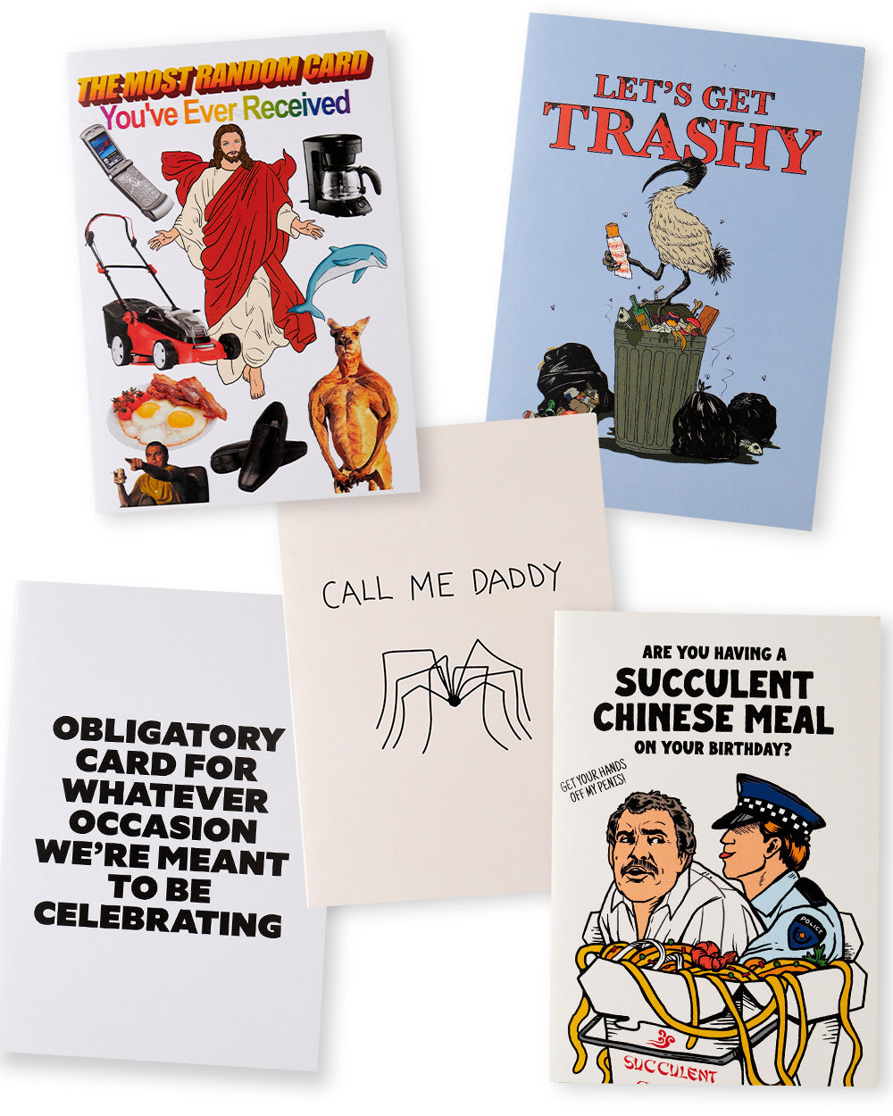 Aussie Birthday Greeting Card Bundle | Funny Happy Birthday Cards