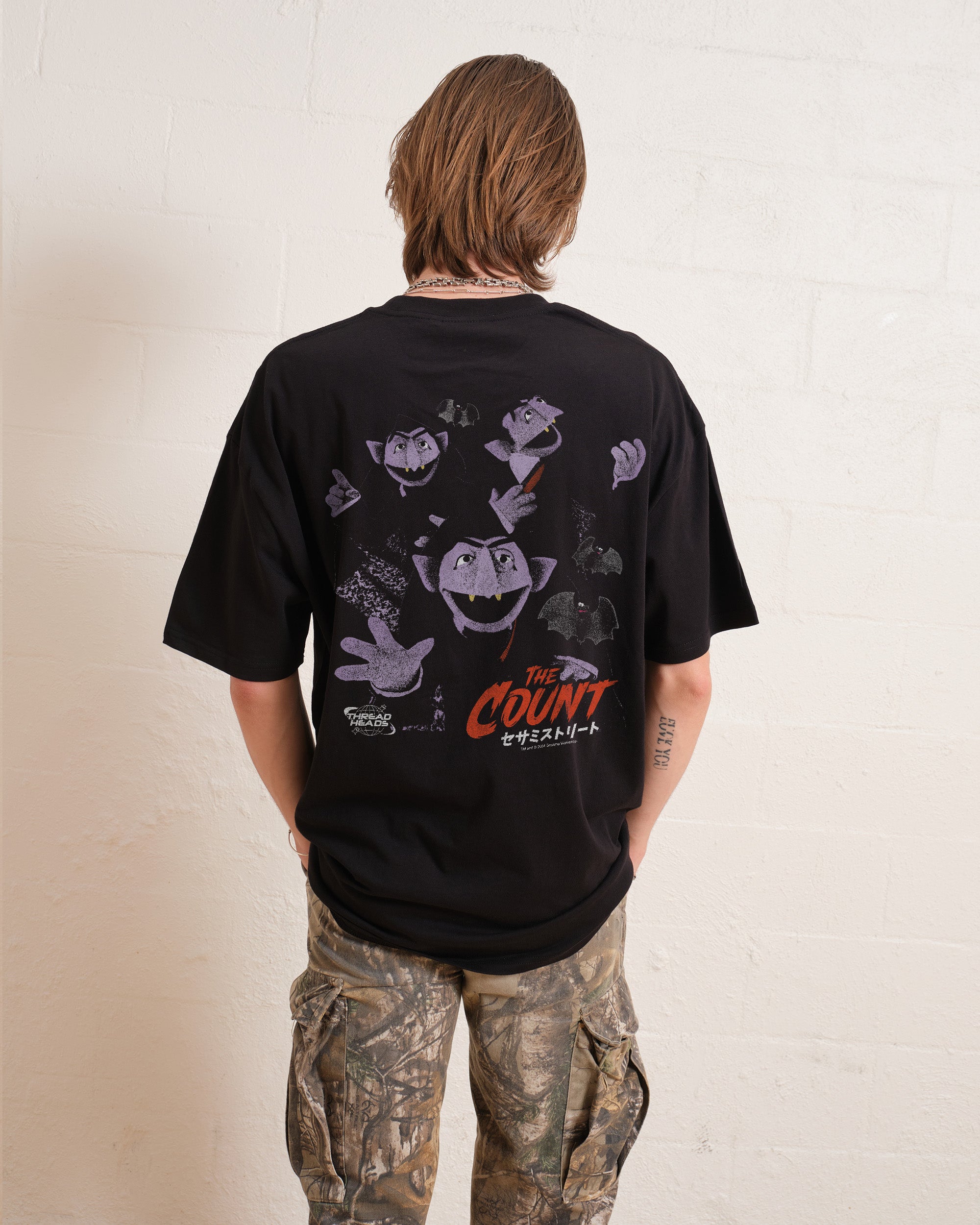 Japan Count Front and Back T-Shirt | Official Sesame Street Merch