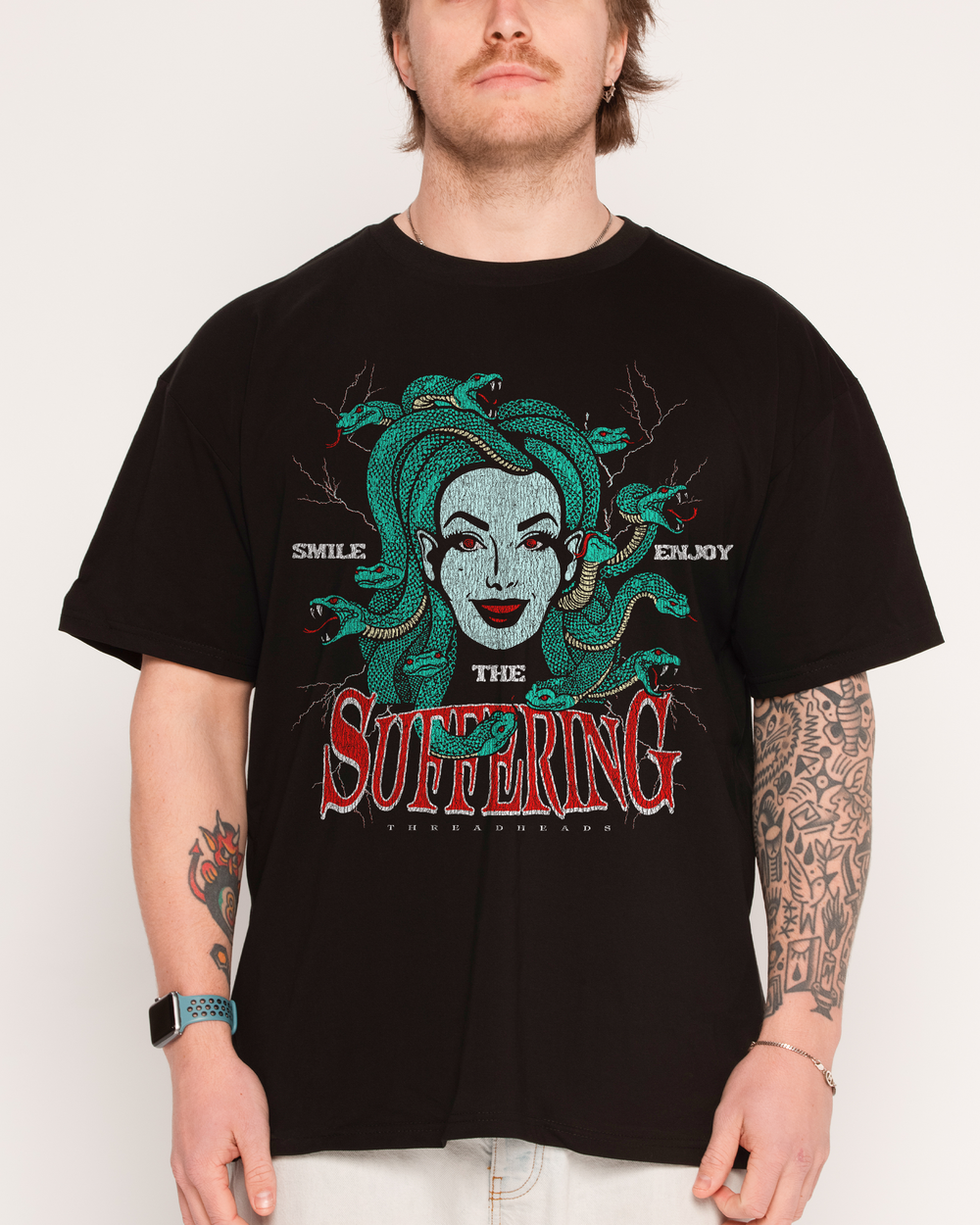 Smile Suffering T-Shirt | Threadheads UK