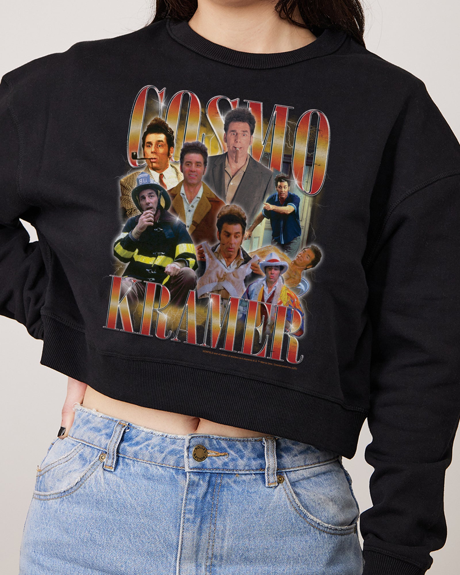 Vintage Kramer Crop Jumper | Official Seinfeld Merch