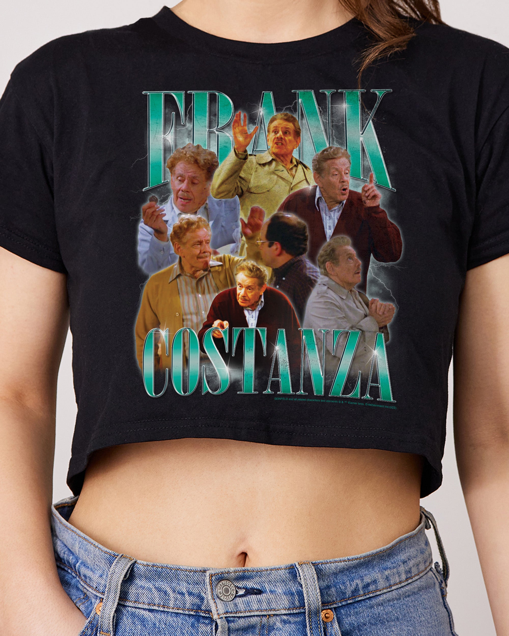 Vintage Frank Crop Tee | Official Seinfeld Merch