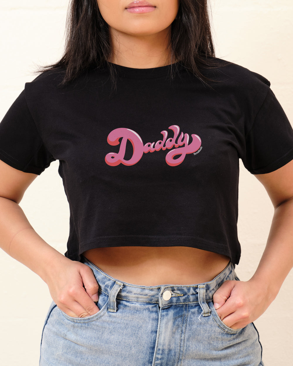 Daddy Crop Tee | Funny Crop Tee