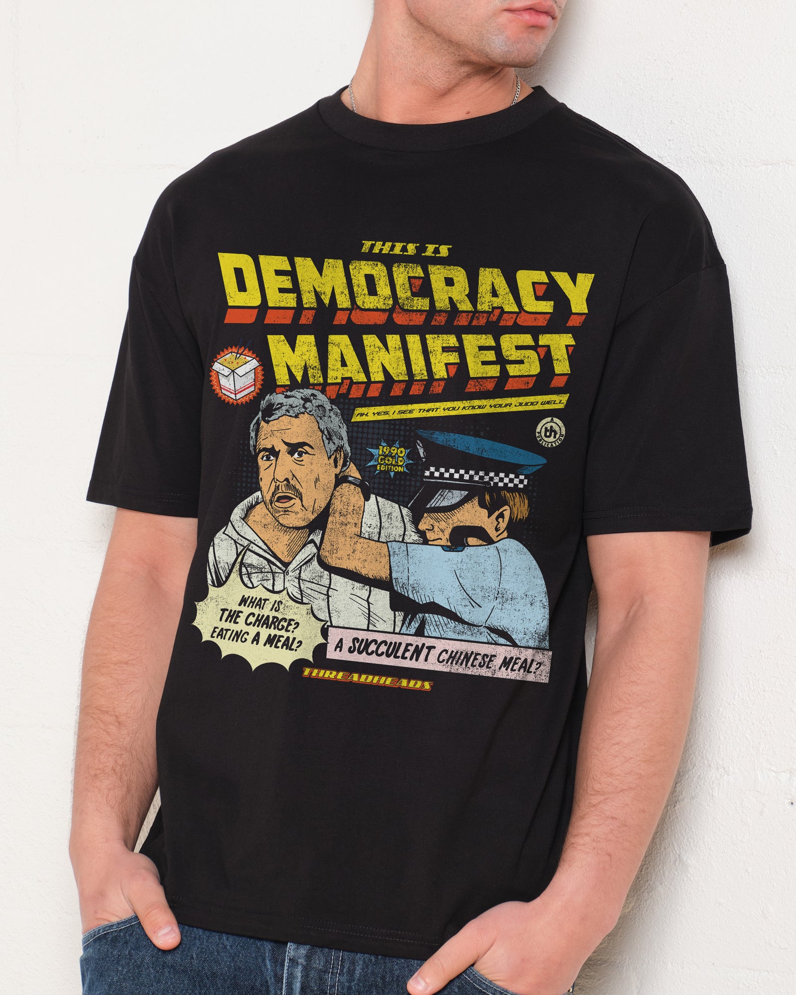 This is Democracy Manifest T-Shirt | Funny Aussie T-Shirt UK