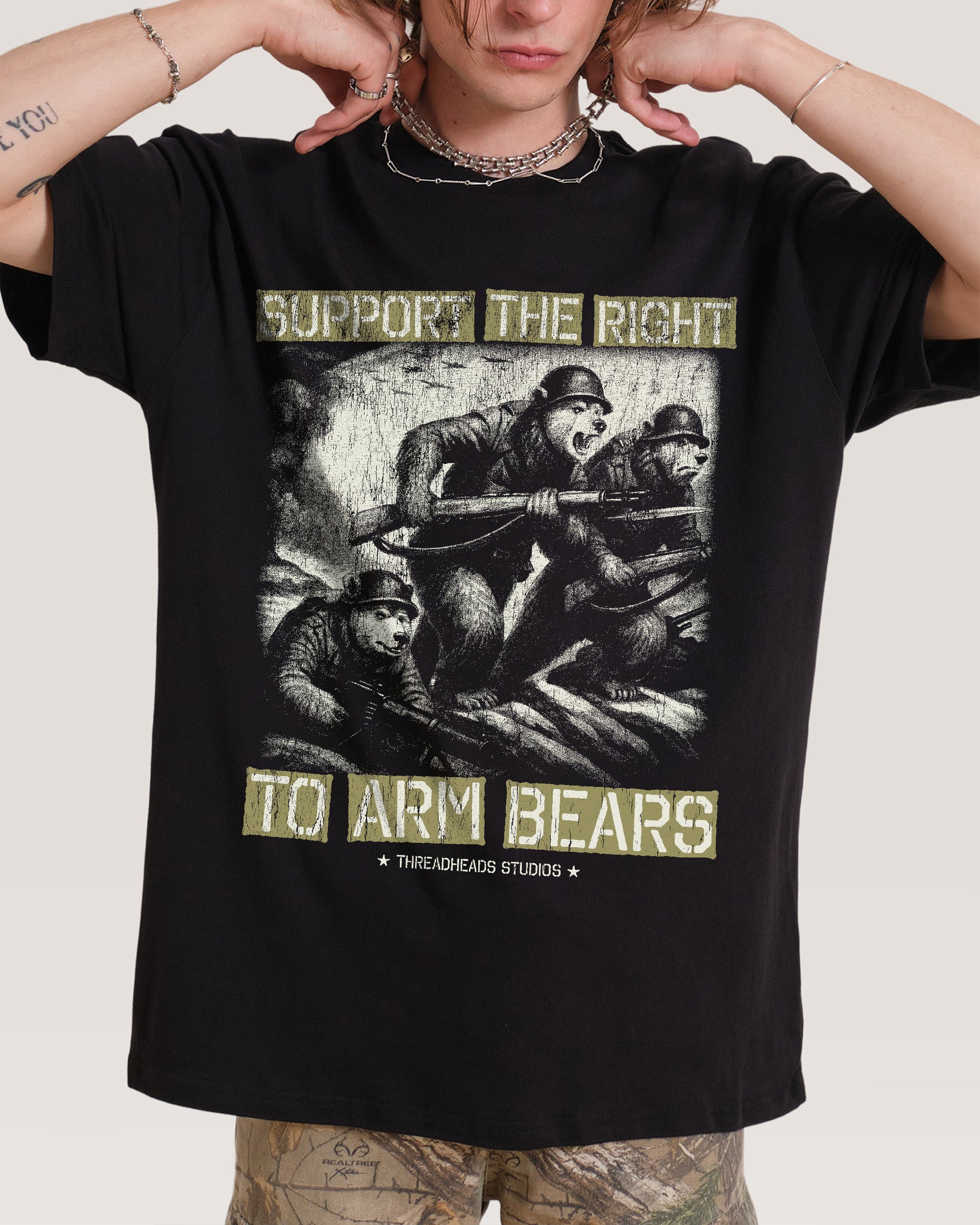 Arm Bears T-Shirt | Threadheads