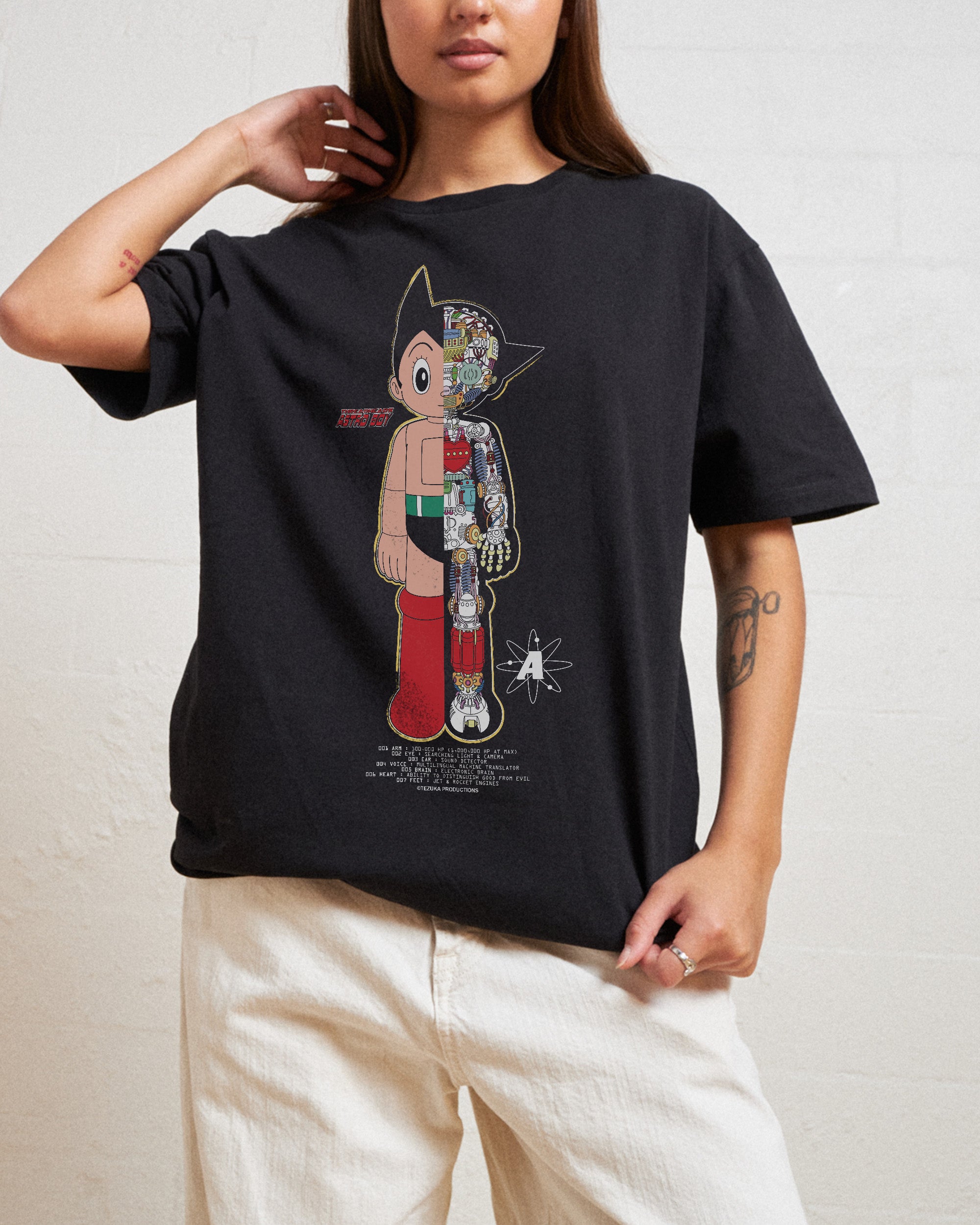 Astro Boy Half Robot T-Shirt | Official Astro Boy Merch