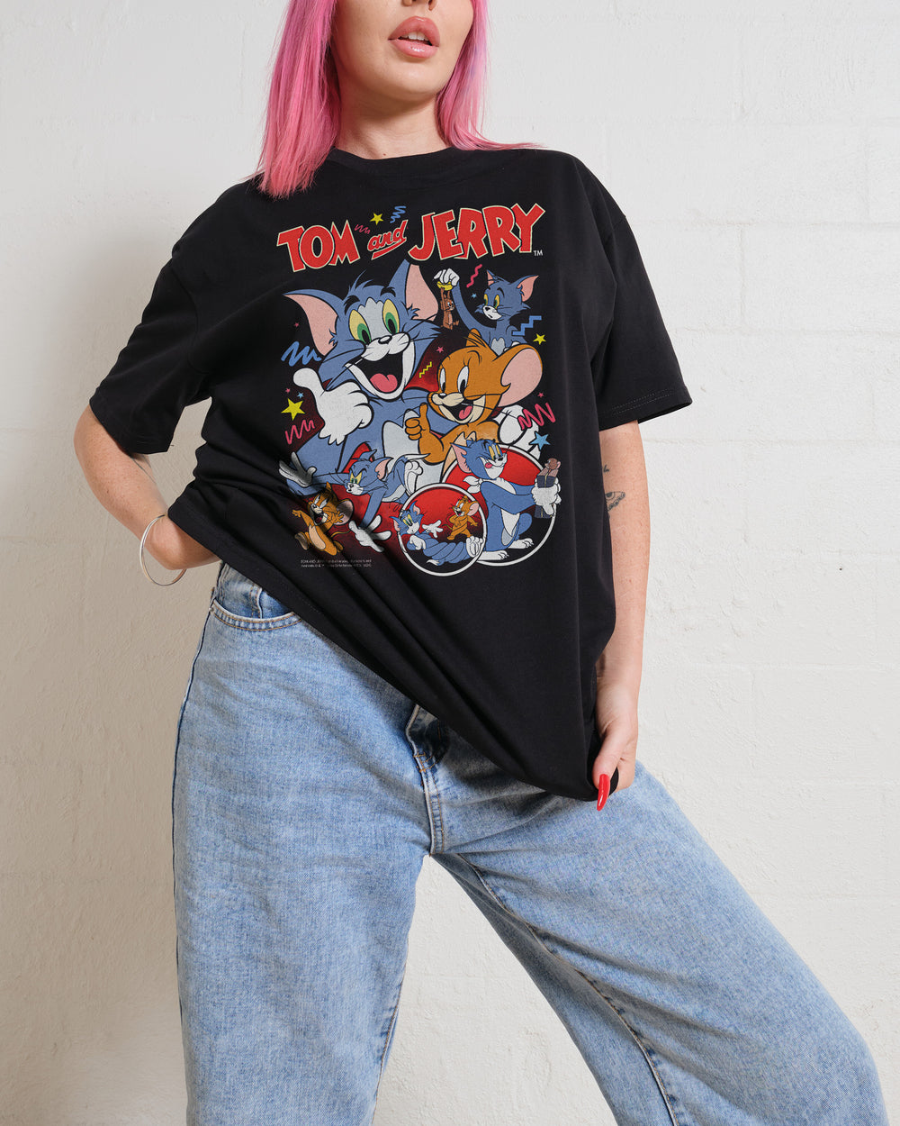 Tom and Jerry Vintage T-Shirt | Official Tom and Jerry Merch