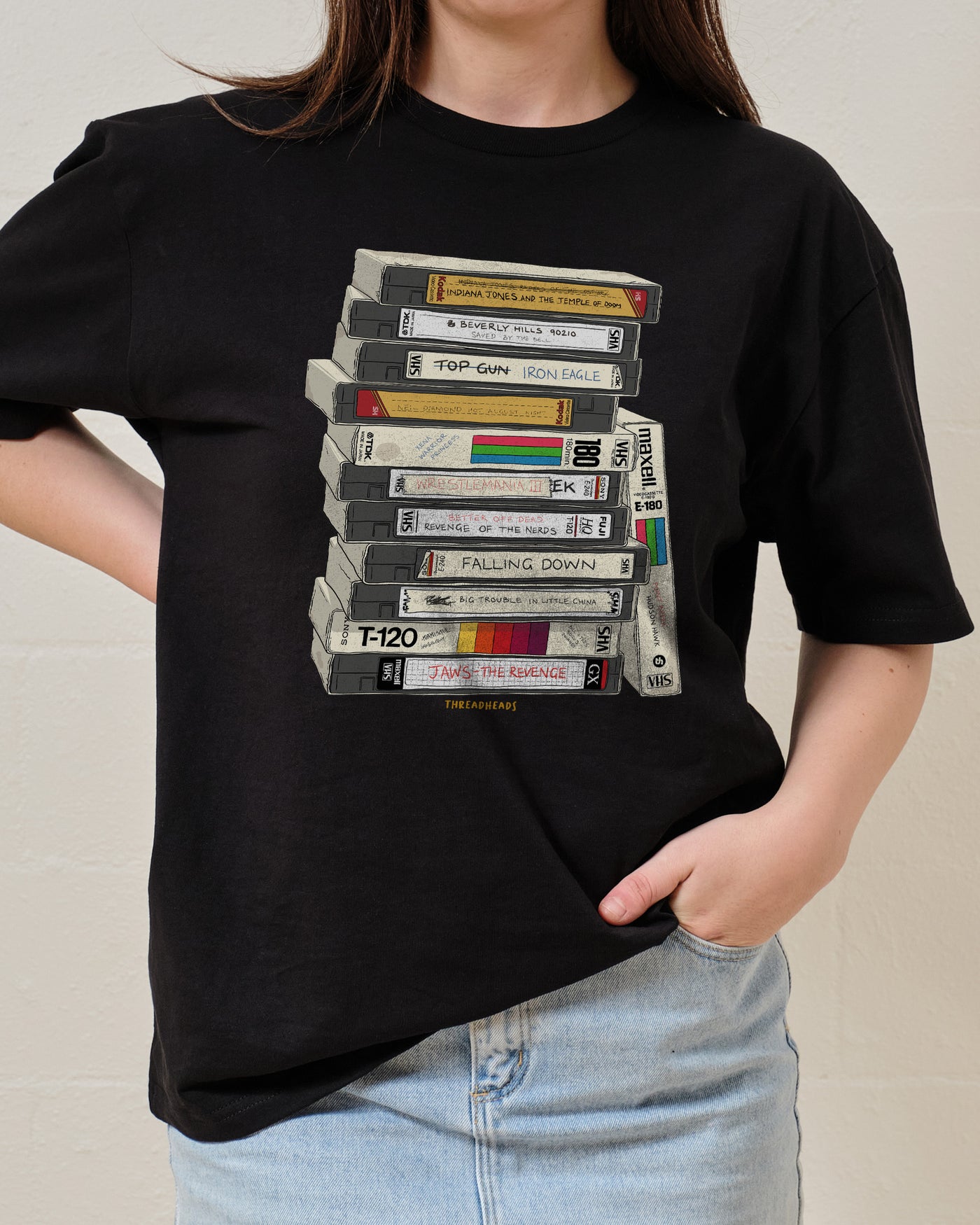 VHS Tapes T-Shirt | Retro T-Shirt UK