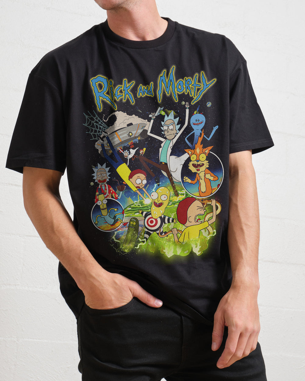 Rick and Morty Vintage T-Shirt | Official Rick and Morty Merch