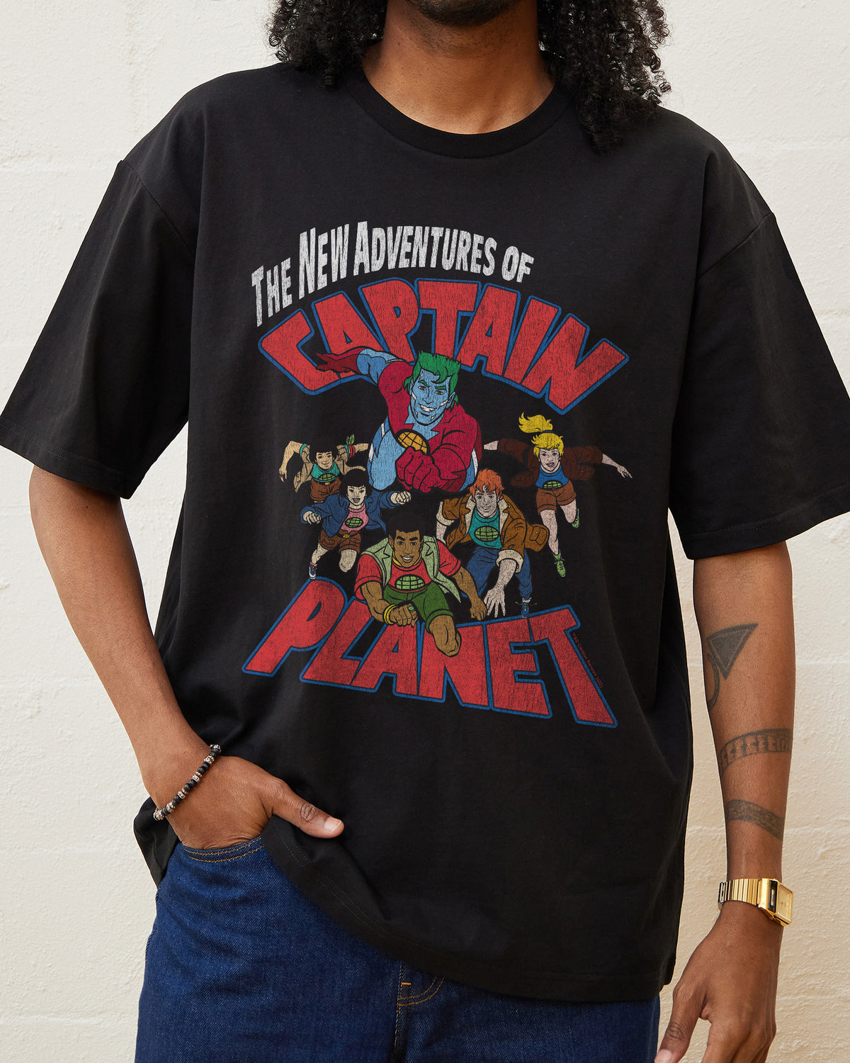 Captain Planet & Planeteers T-Shirt | Official Captain Planet Merch