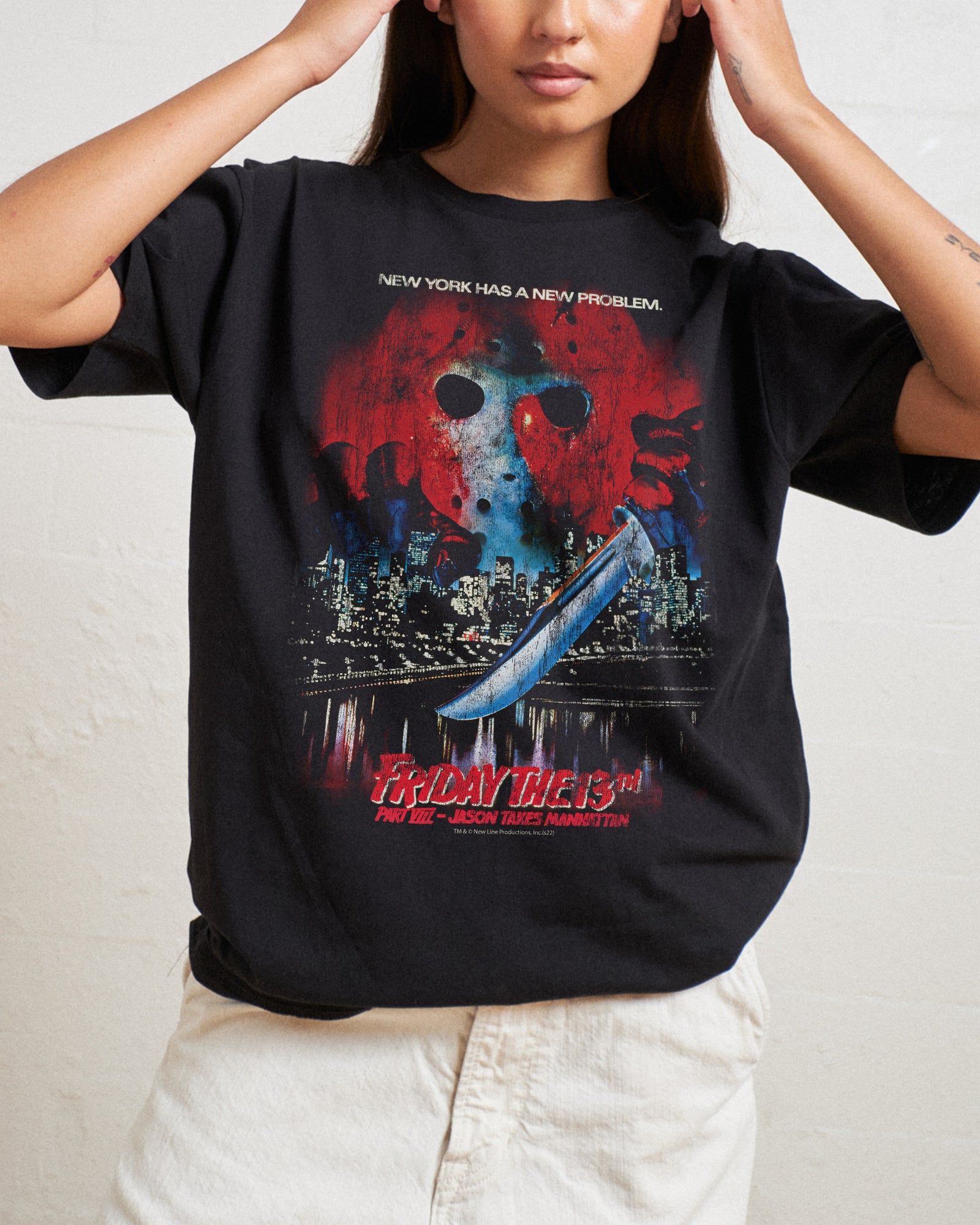 Friday the 13th - Jason Takes Manhattan T-Shirt | Official Friday the ...