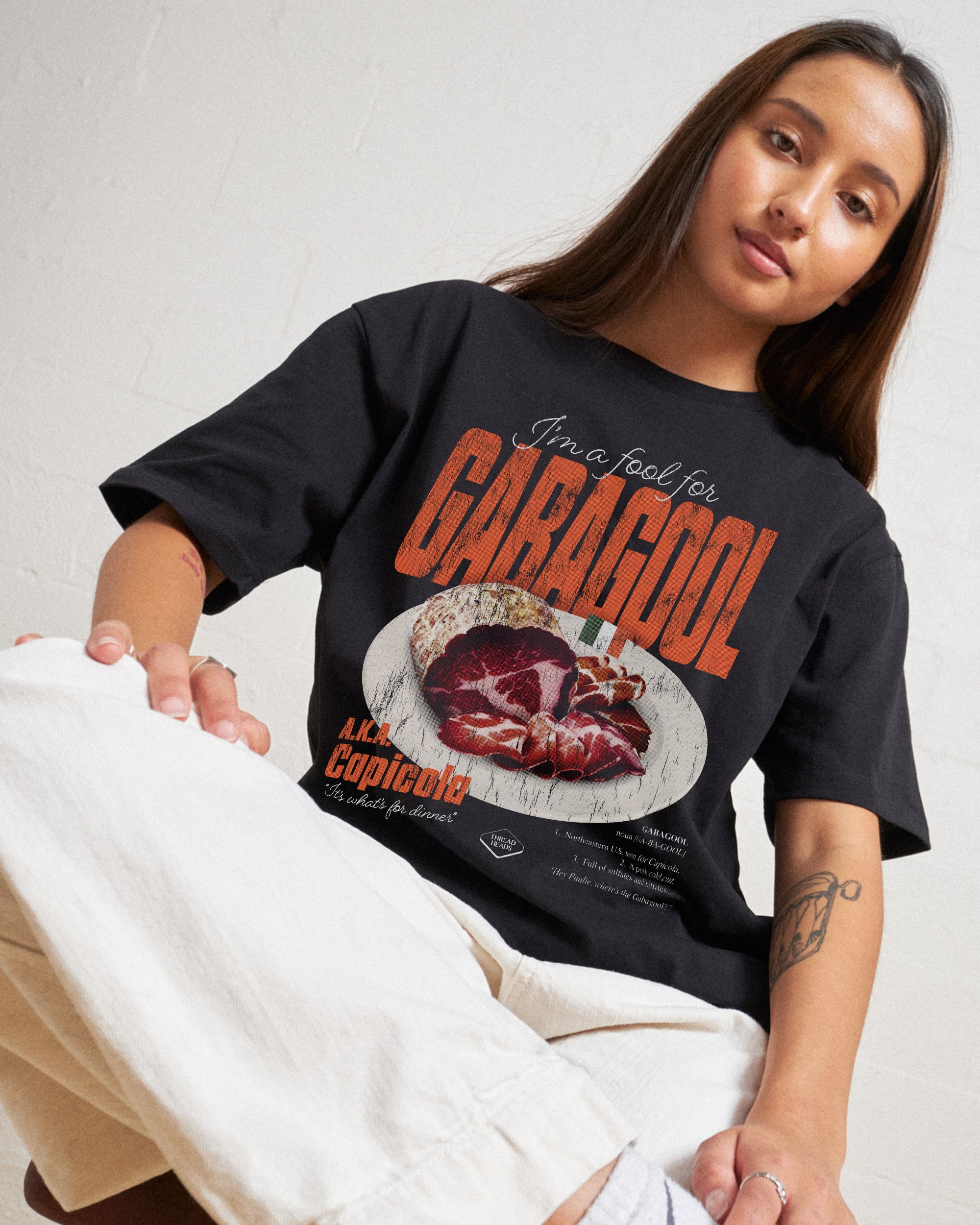 I'm a Fool for Gabagool T-Shirt | Graphic T-Shirt