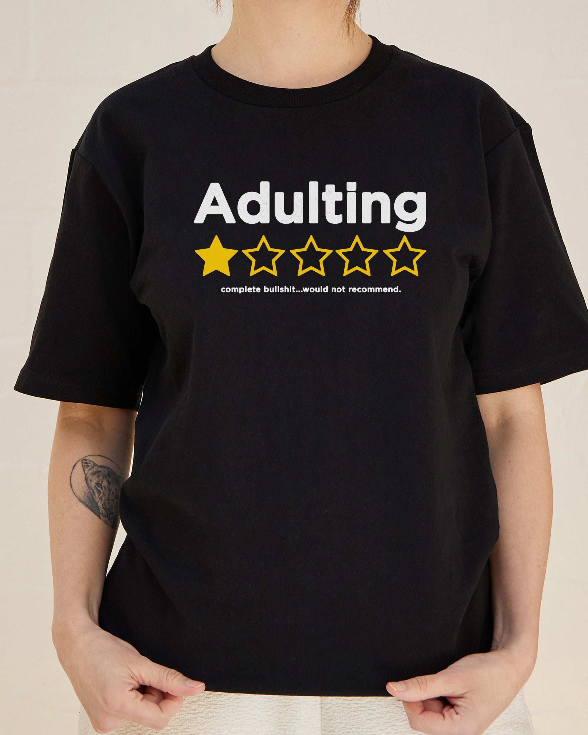 Adulting T-Shirt | Funny T-Shirt