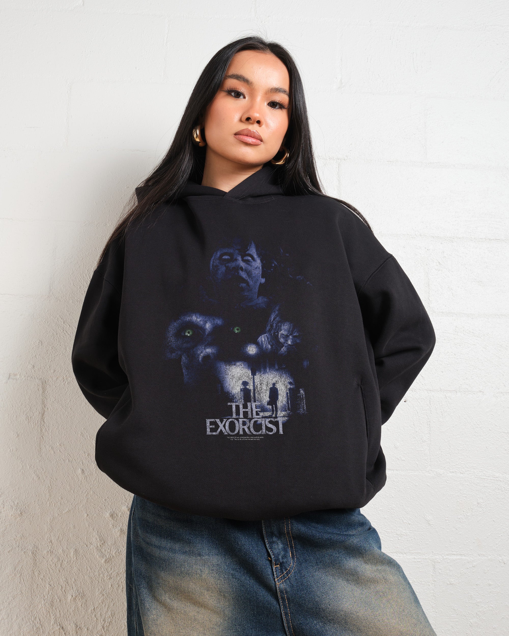 The Exorcist Vintage Hoodie | Official The Exorcist Merch