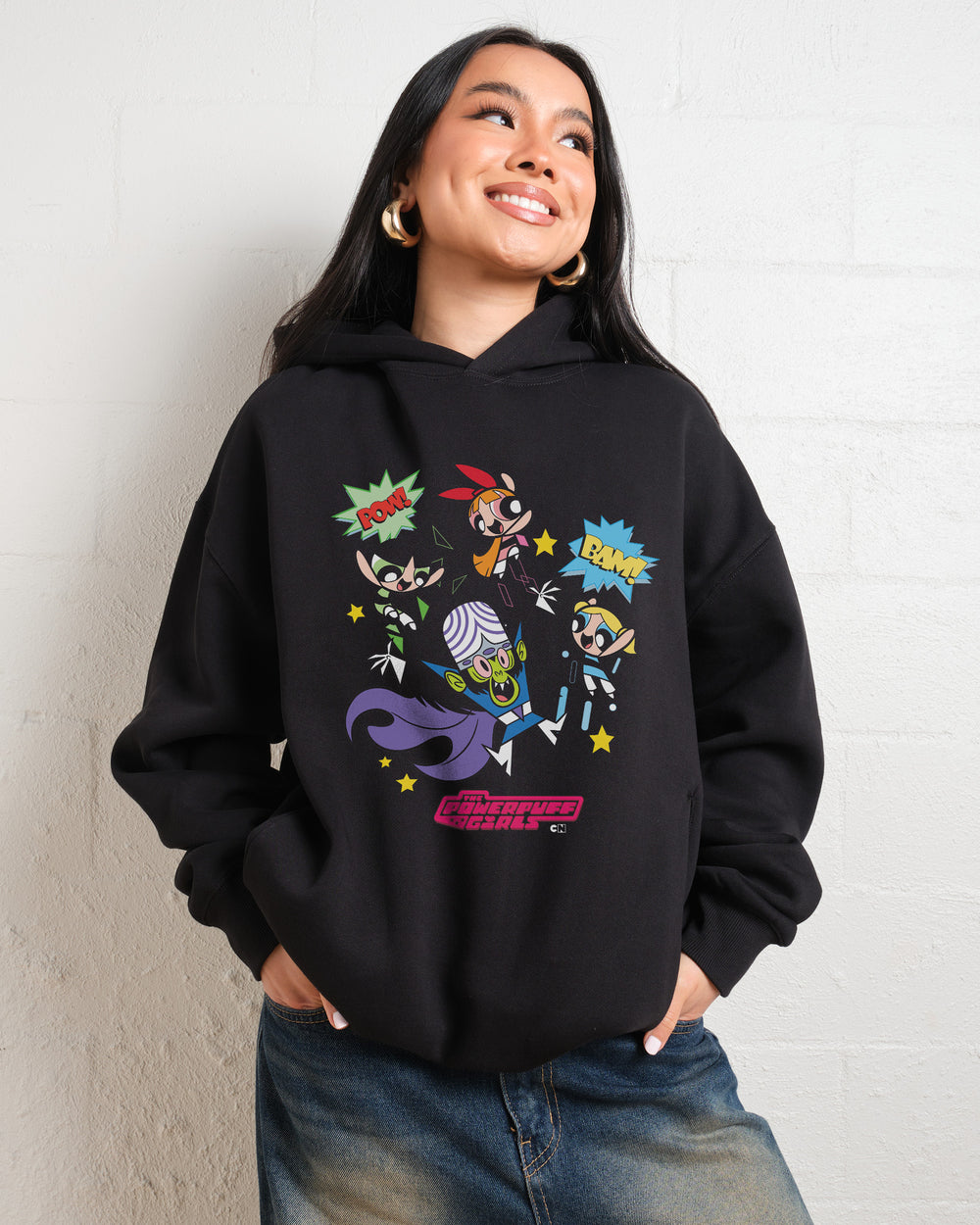 Powerpuff Pow Hoodie | Official The Powerpuff Girls Merch