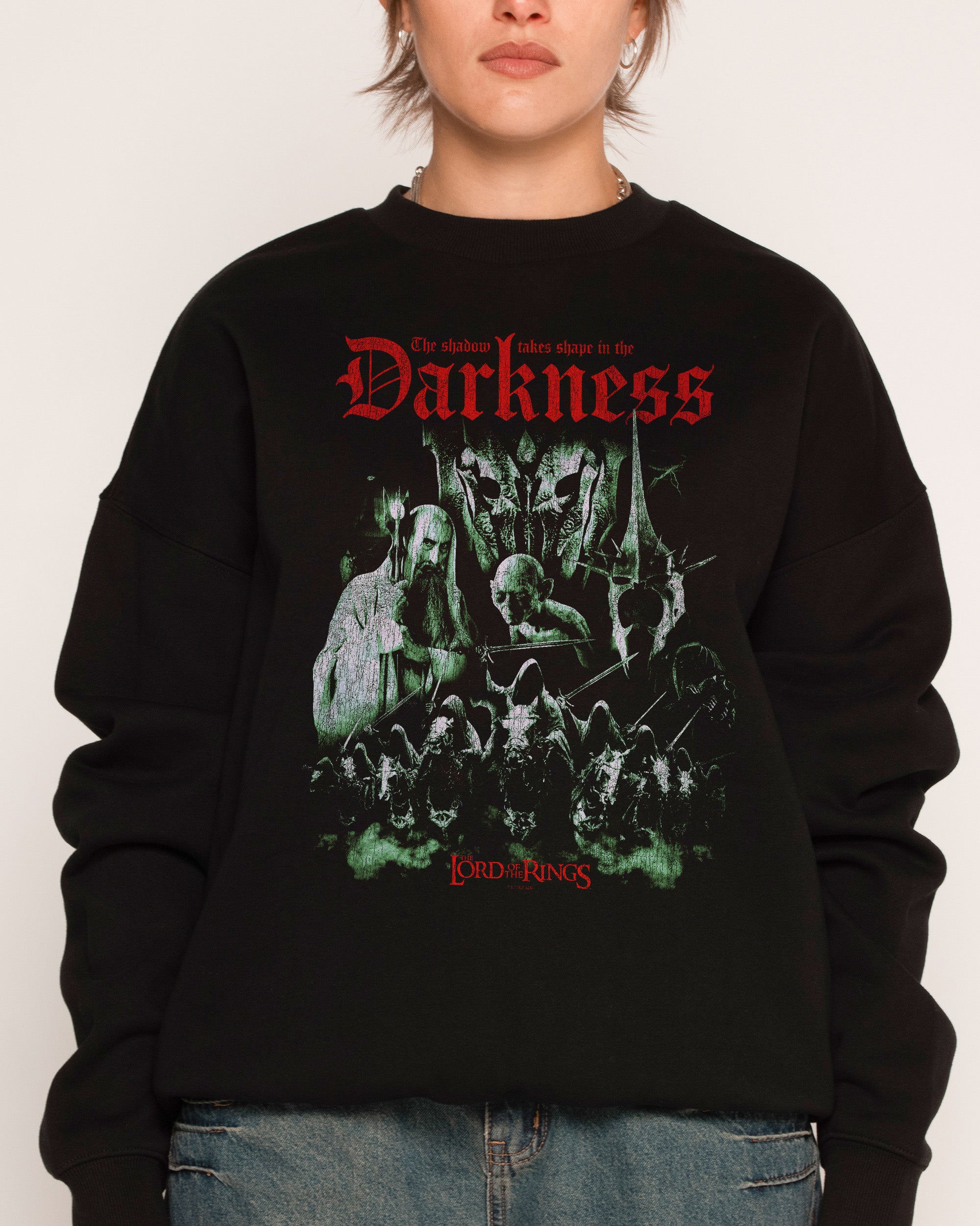 Darkness Sweatshirt | Official Lord of the Rings Merchandise Threadheads