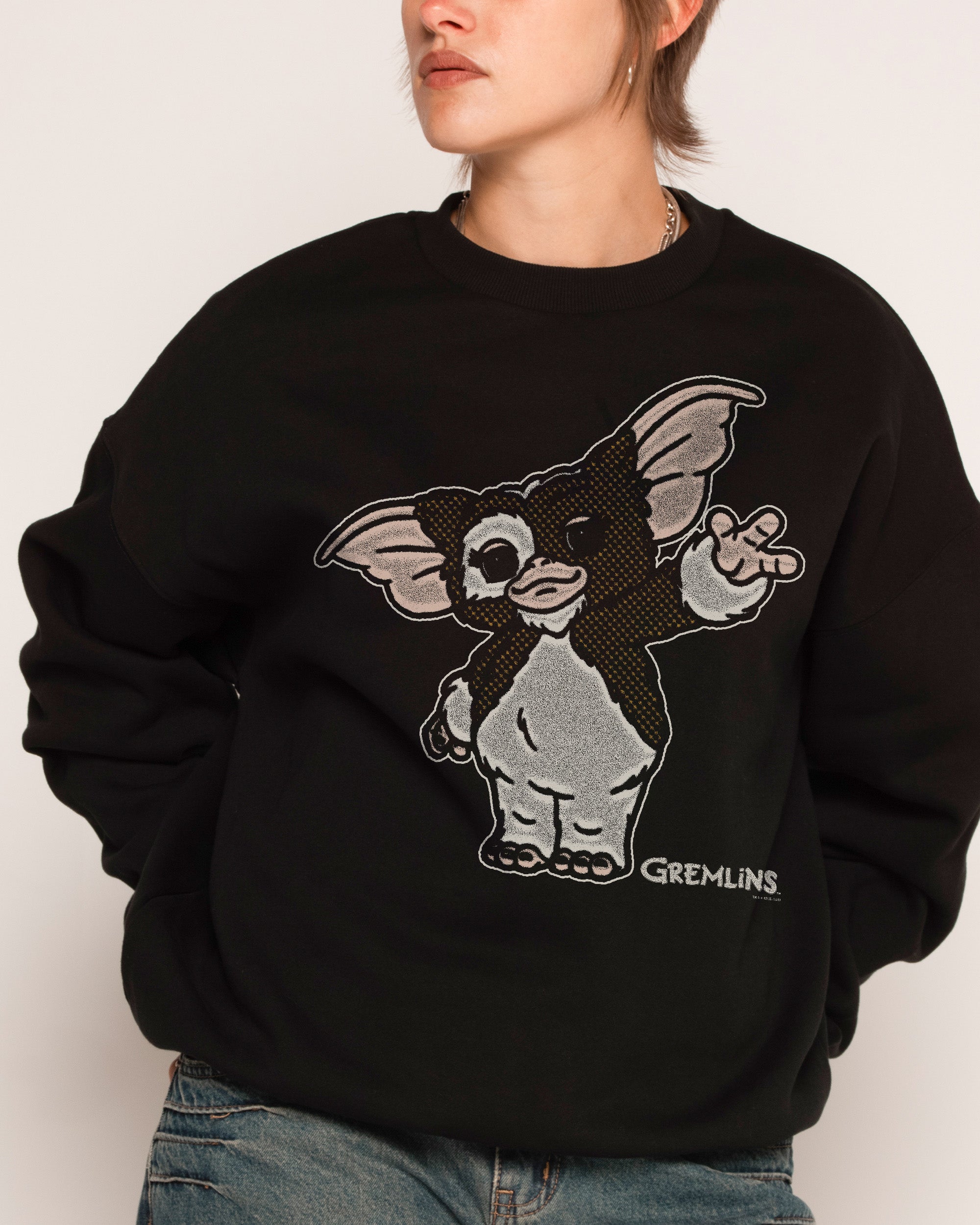 Gizmo Wave Sweatshirt | Official Gremlins Merch