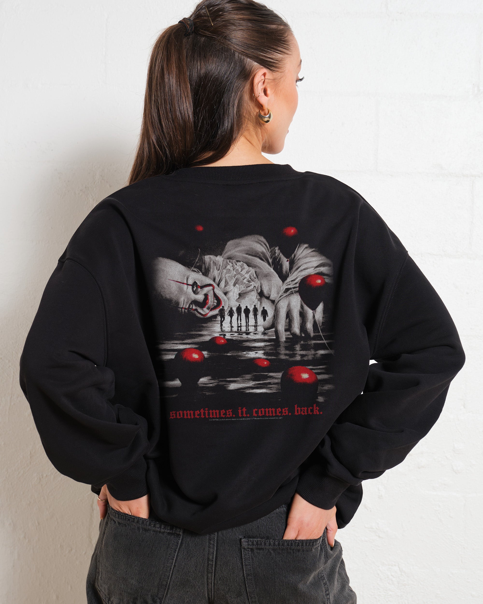 It Comes Back Sweatshirt | Official IT Merch UK