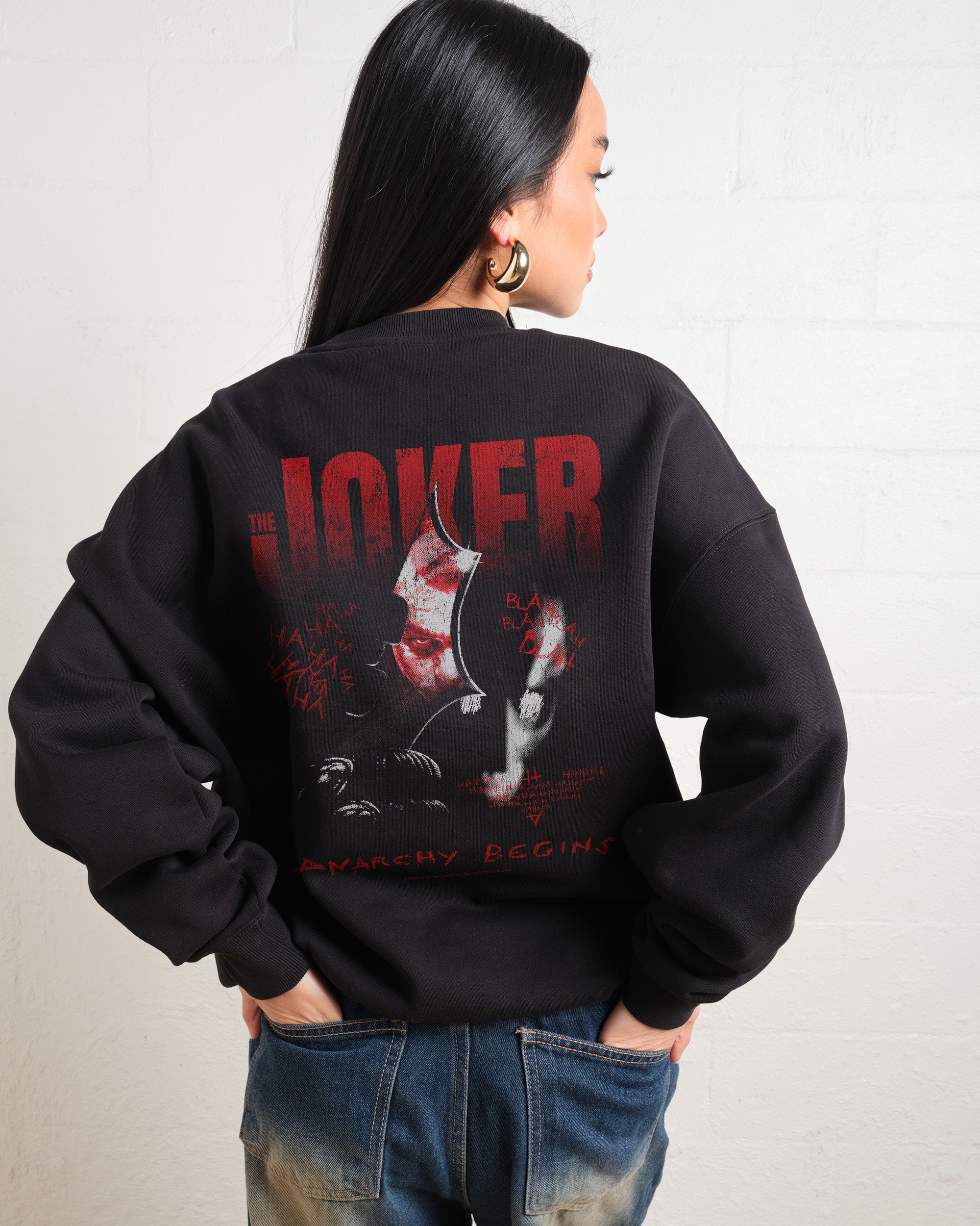 The Joker Batarang Sweatshirt | Official The Dark Knight Merch UK