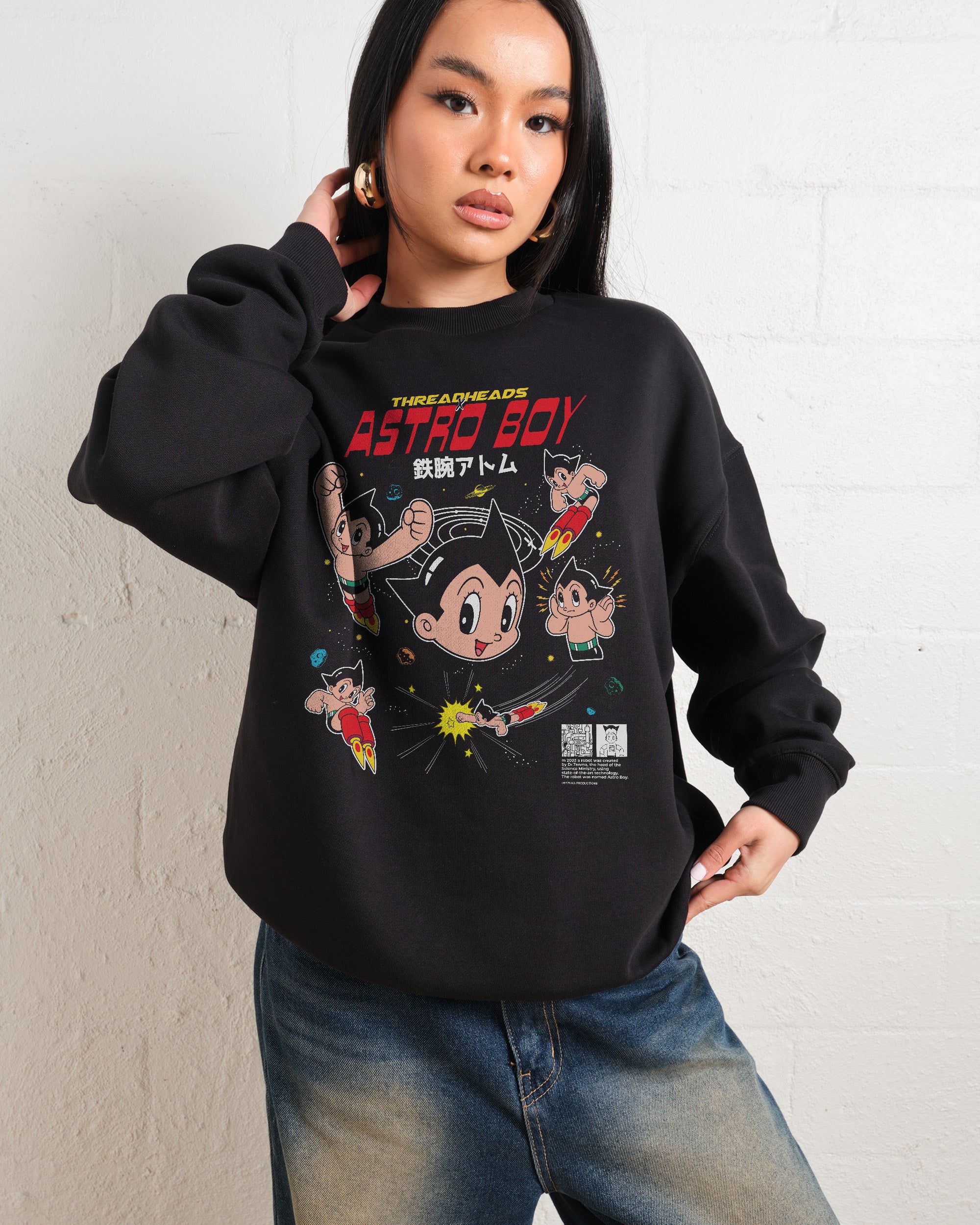 Multi Astro Boy Sweatshirt | Official Astro Boy Merch