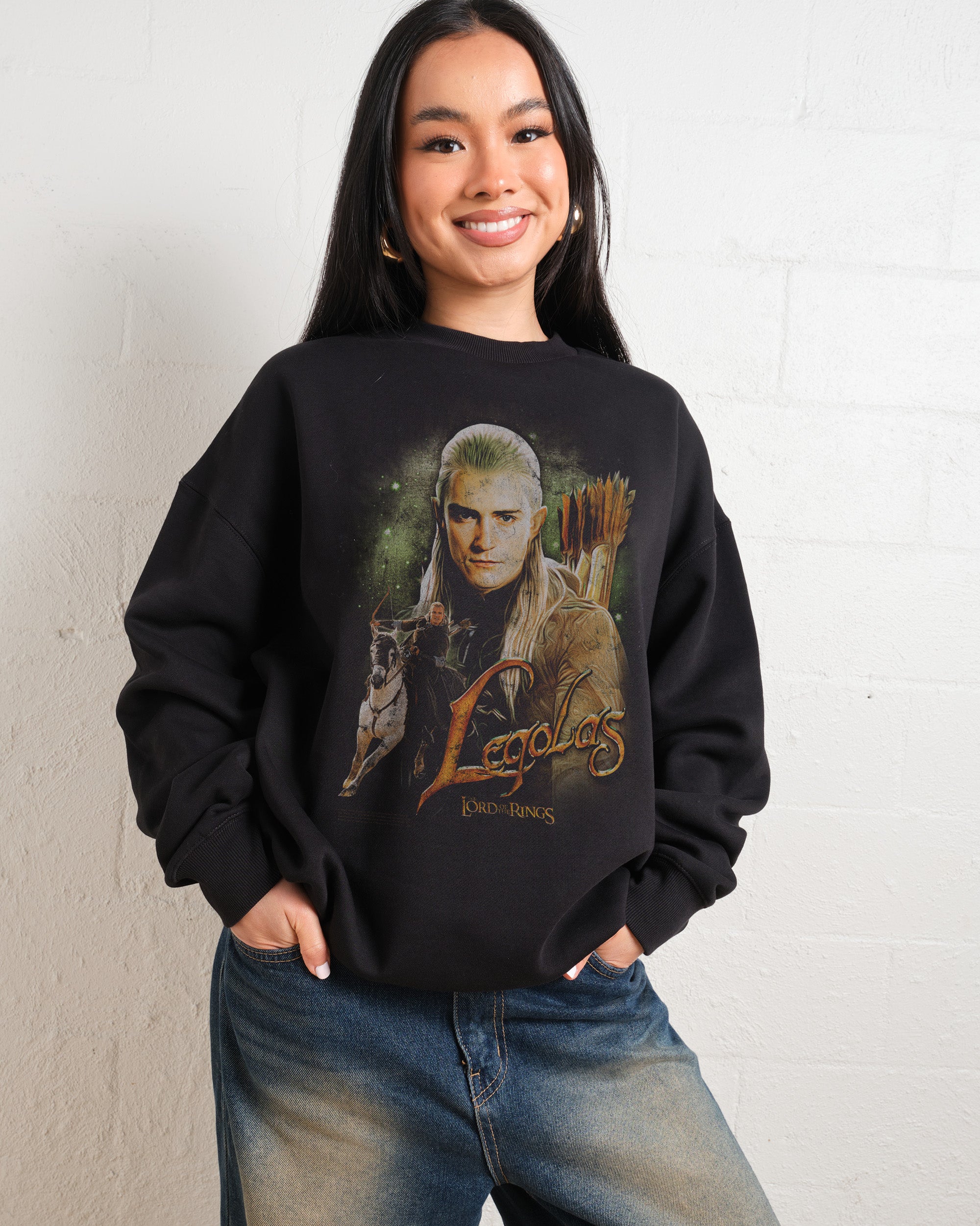 Vintage Legolas Sweatshirt | Official Lord of the Rings Merch