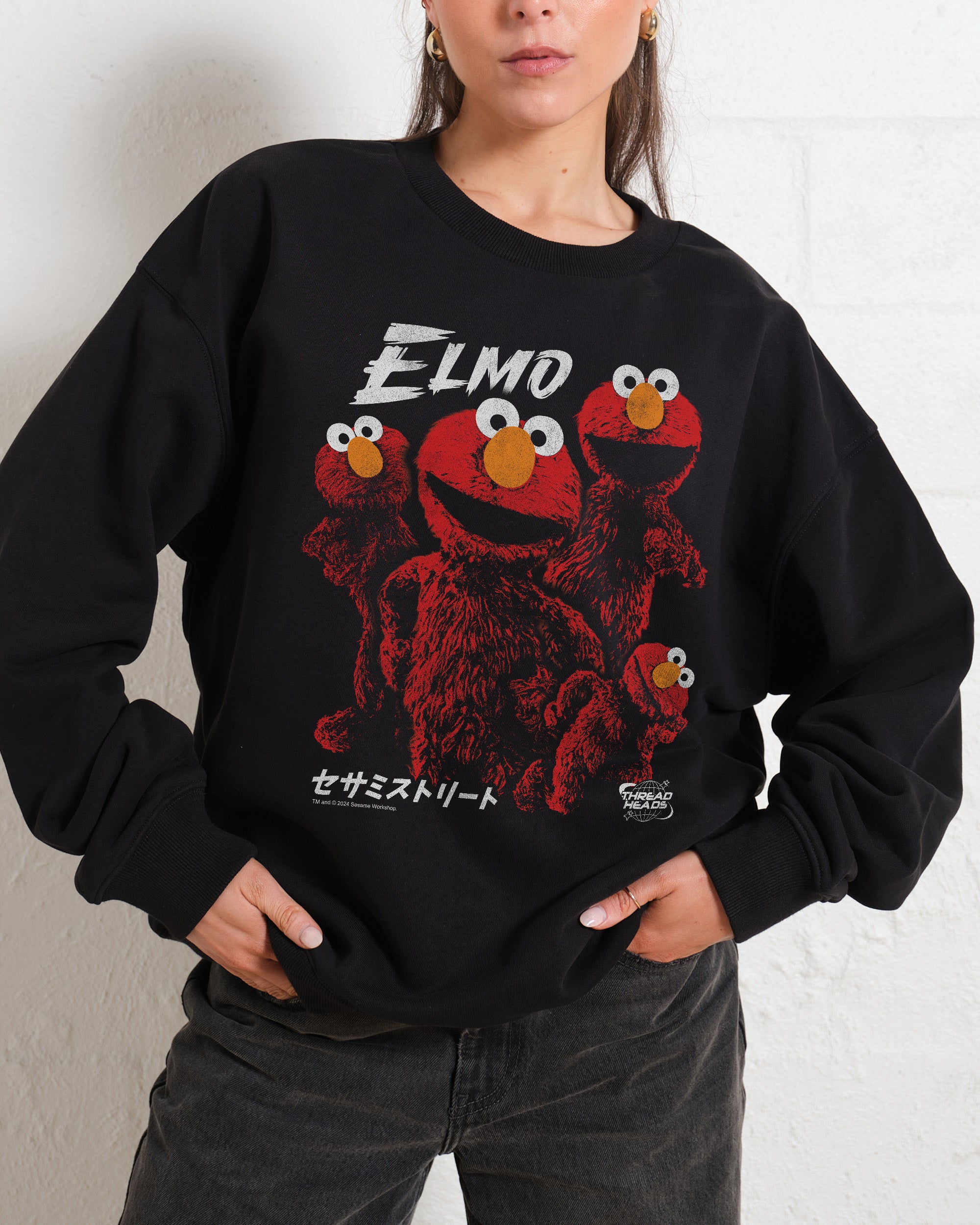 Tokyo Elmo Sweatshirt | Official Sesame Street Merch
