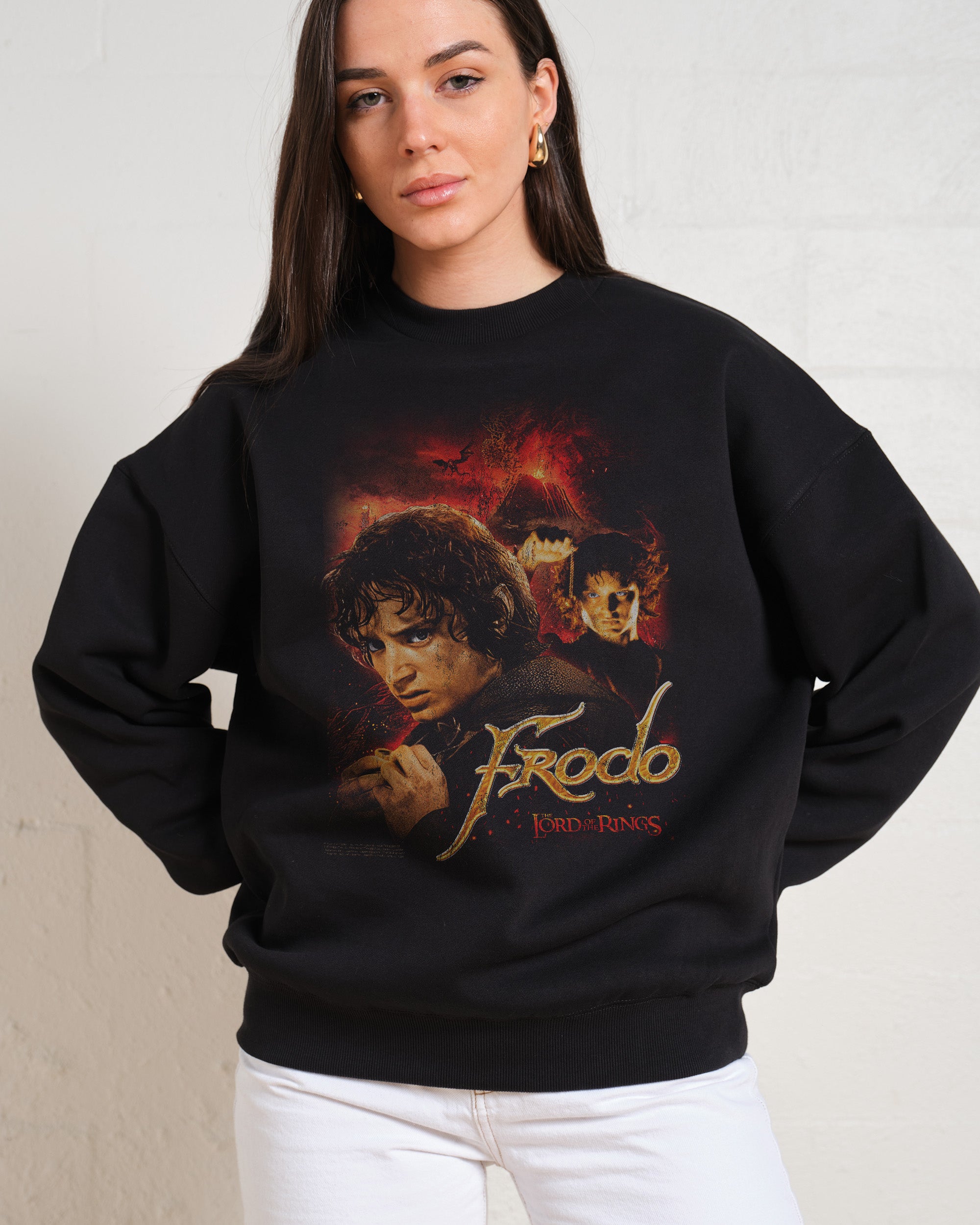 Vintage Frodo Sweatshirt | Official Lord of the Rings Merch