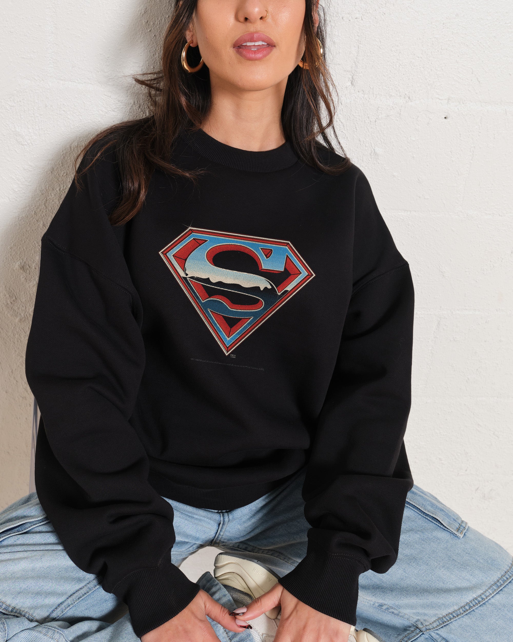 Superman Vintage Logo Sweatshirt | Official DC Merch