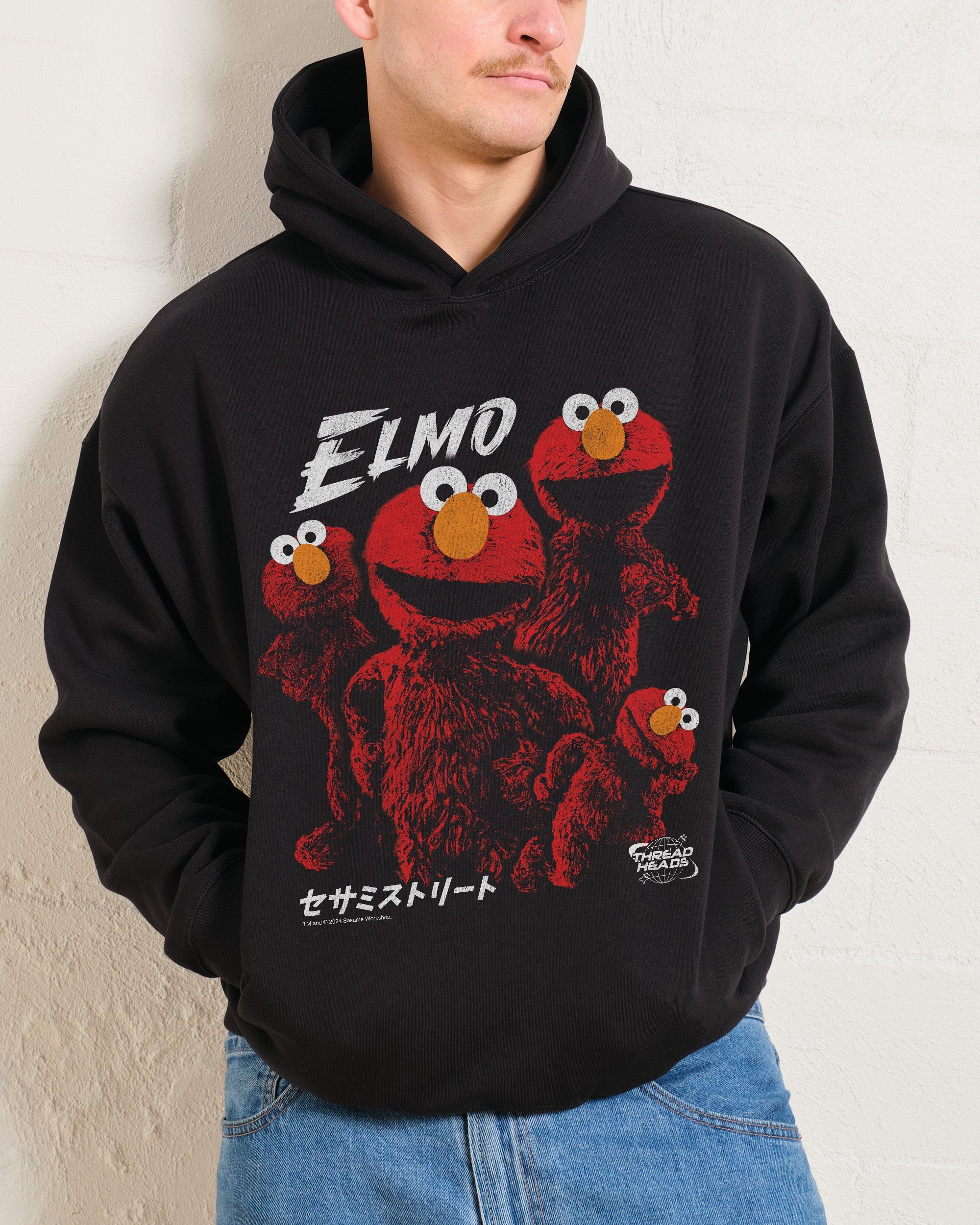 Tokyo Elmo Hoodie | Official Sesame Street Merch