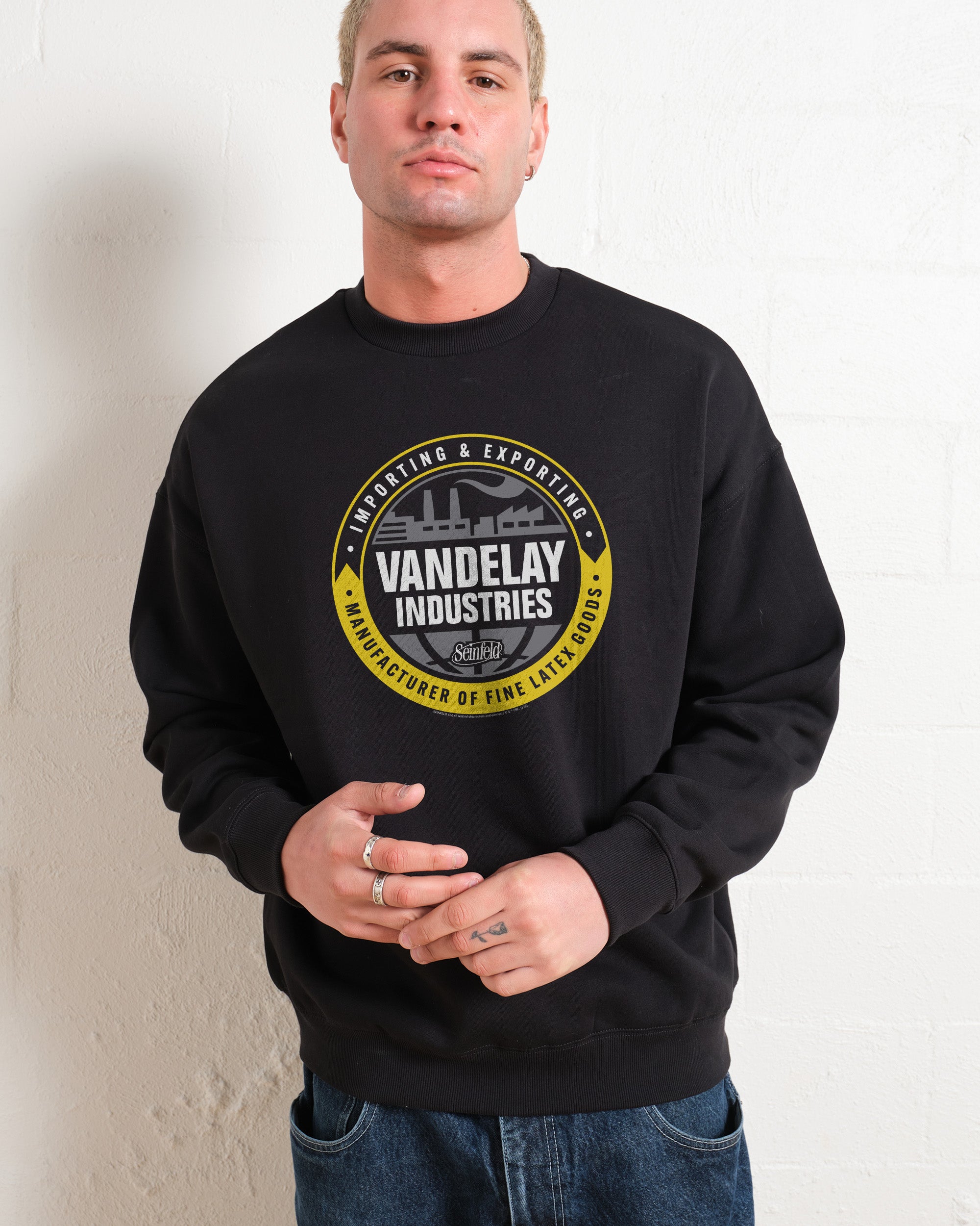 Vandelay Industries Logo Sweatshirt | Official Seinfeld Merch