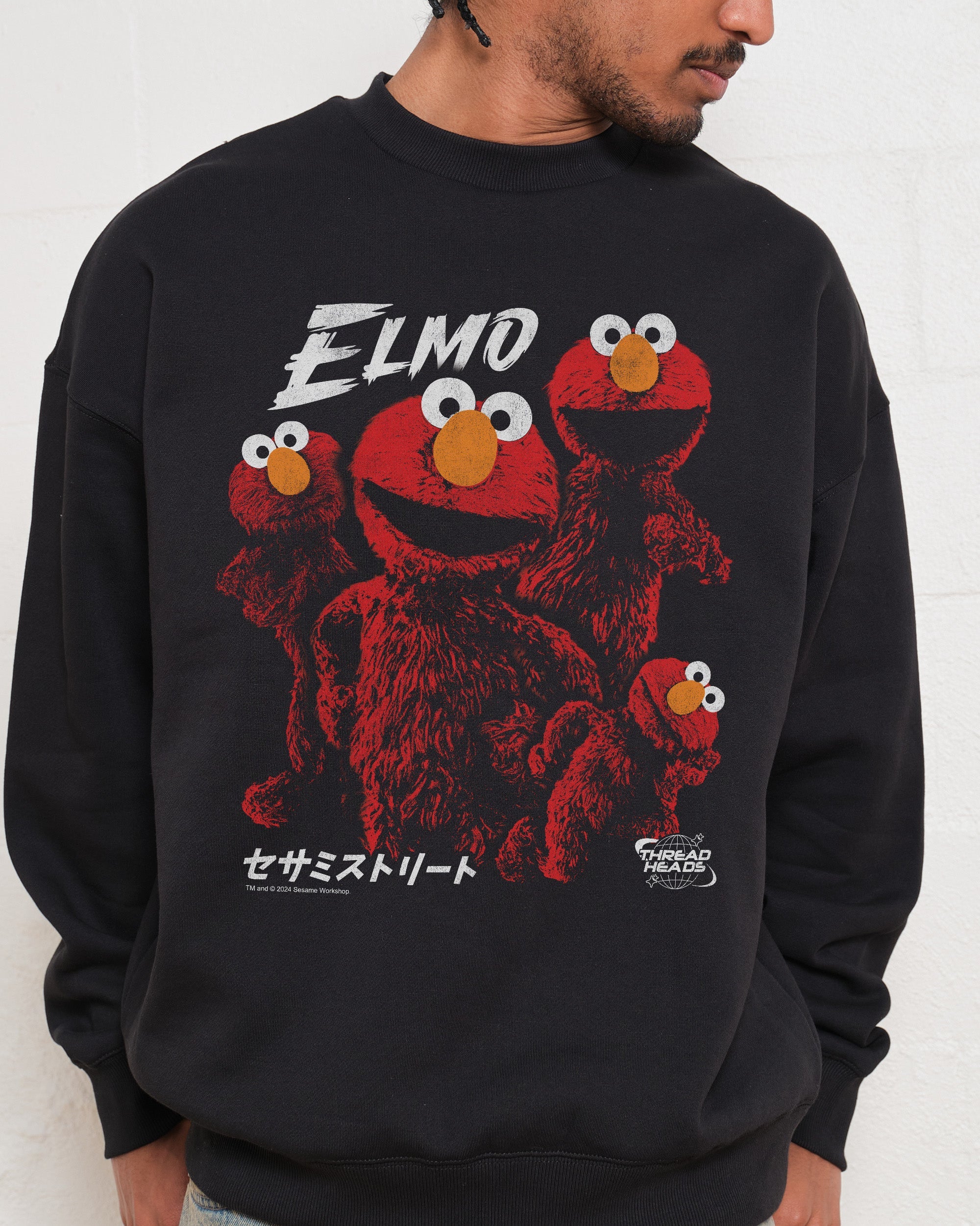 Tokyo Elmo Sweatshirt | Official Sesame Street Merch