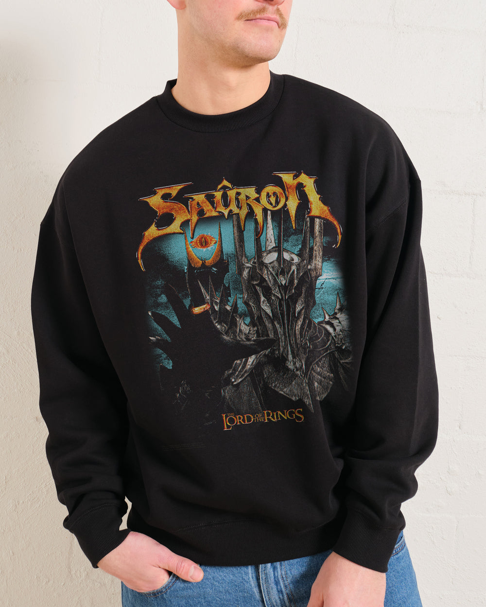 Vintage Sauron Sweatshirt | Official Lord of the Rings Merch
