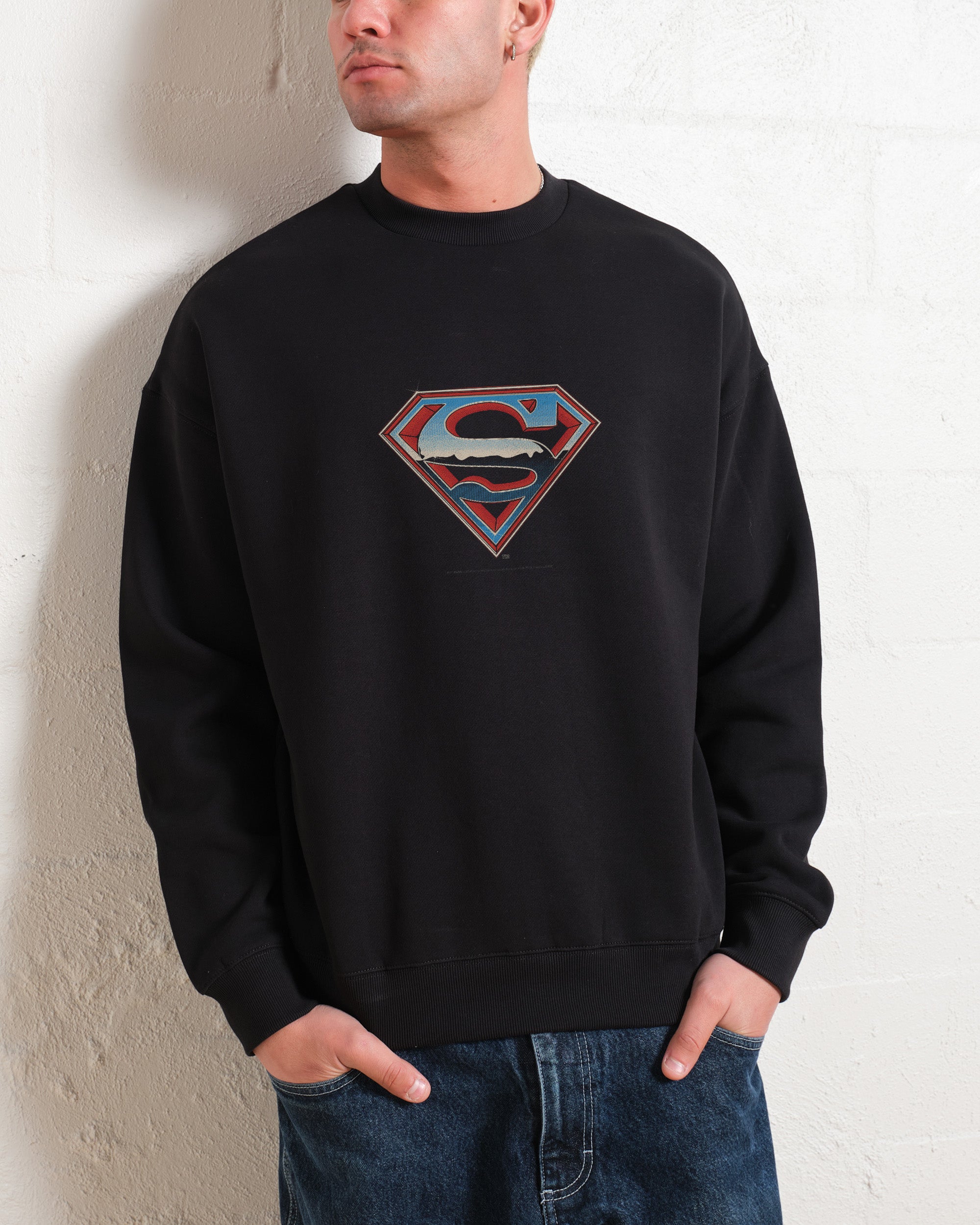 Superman Vintage Logo Sweatshirt | Official DC Merch UK