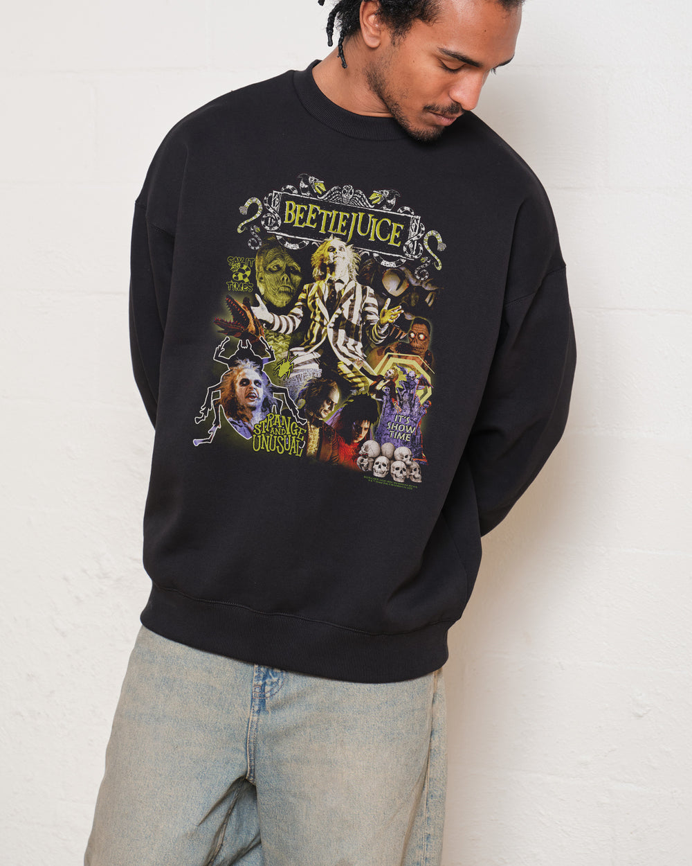 Beetlejuice Vintage Sweatshirt | Official Beetlejuice Merch