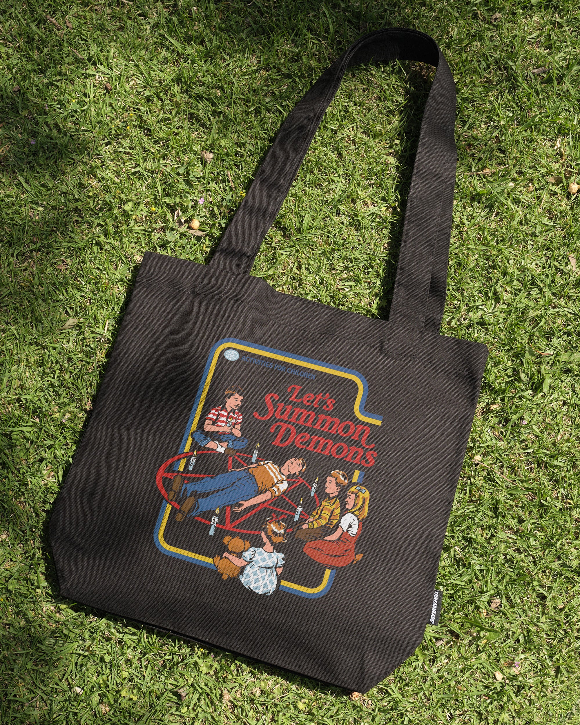 Let's Summon Demons Tote Bag | Designed by Steven Rhodes
