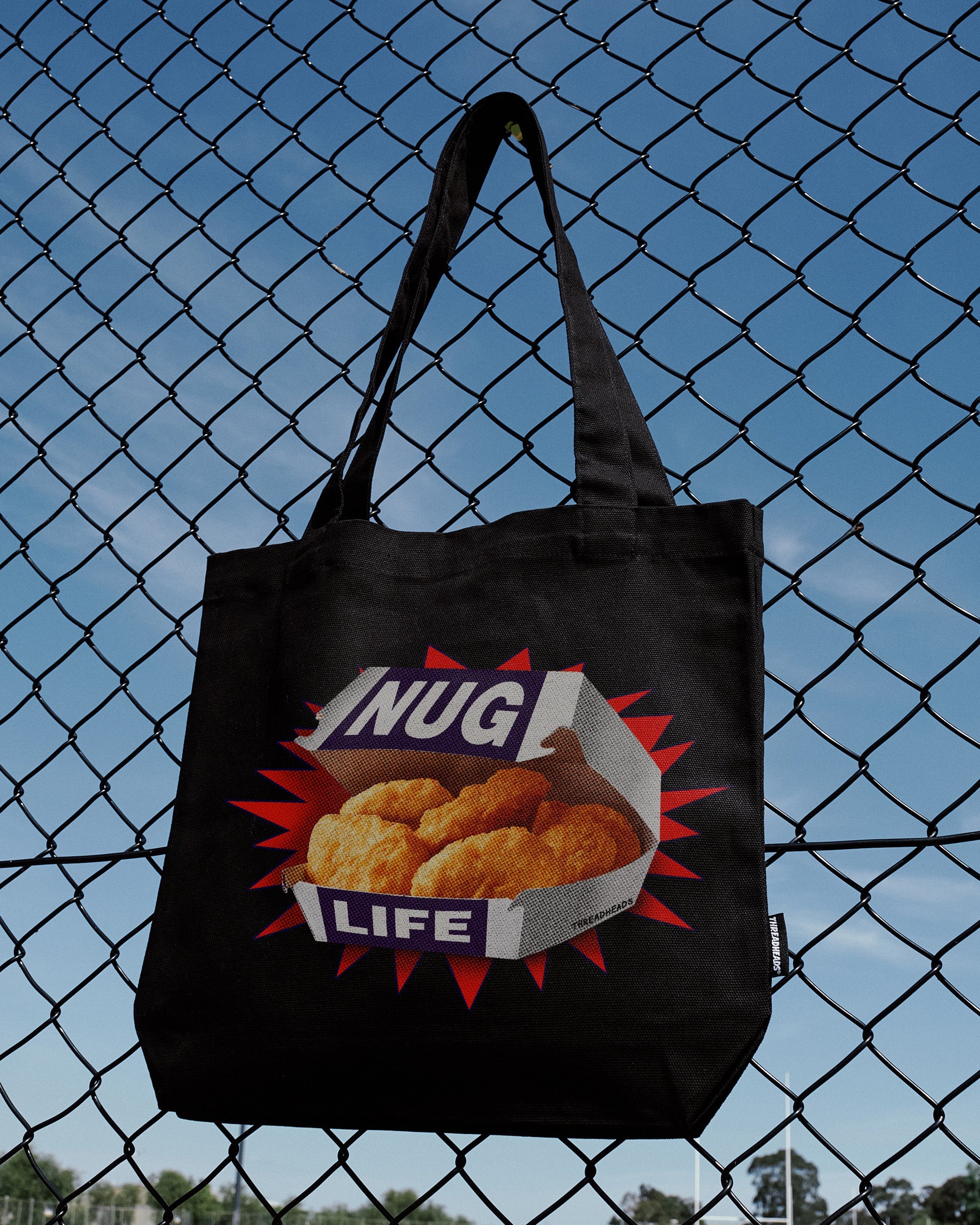 Nug Life Tote Bag | Funny Tote Bag