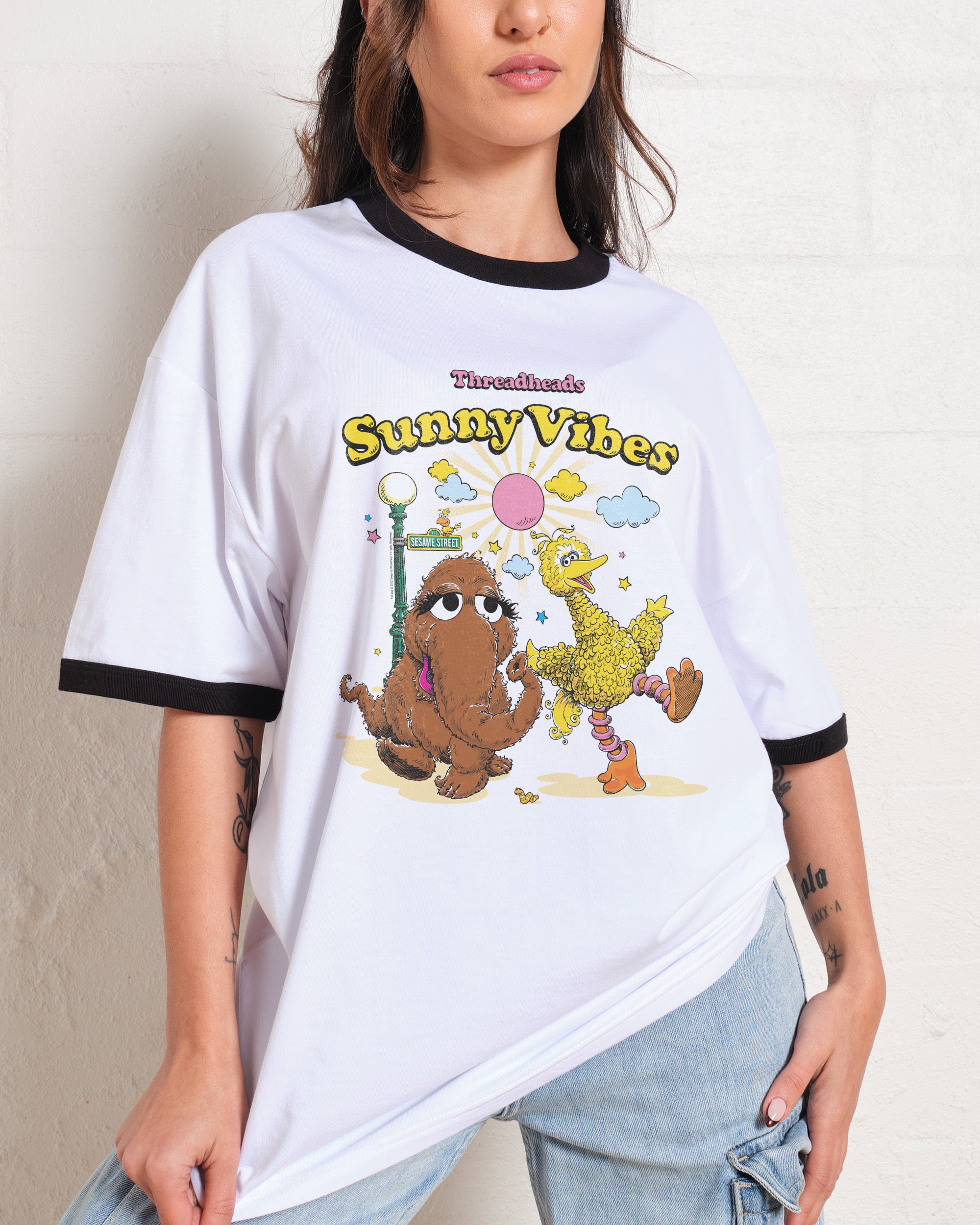 Sunny Vibes T-Shirt | Official Sesame Street Merch