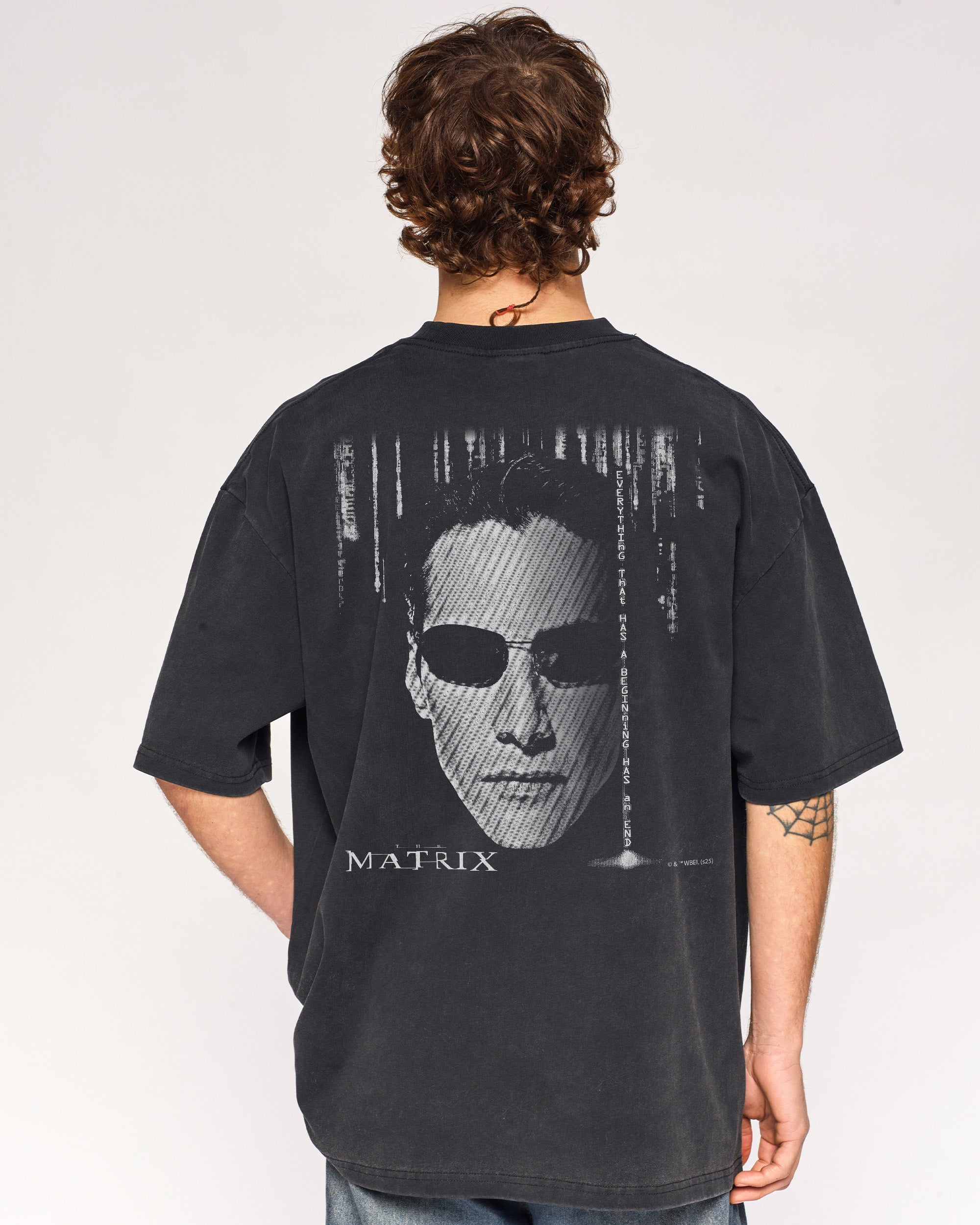 Matrix Revolution Oversized Tee | Vintage Heavy Oversized Tee