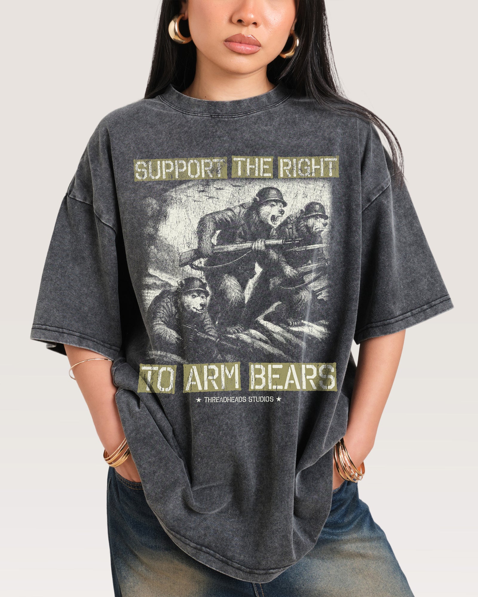 Arm Bears Wash Tee | Threadheads Europe