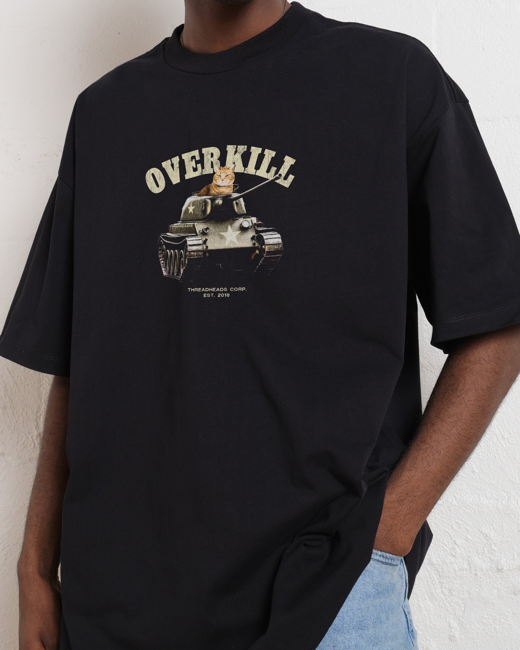 Overkill Oversized Tee | Vintage Heavy Oversized Tee