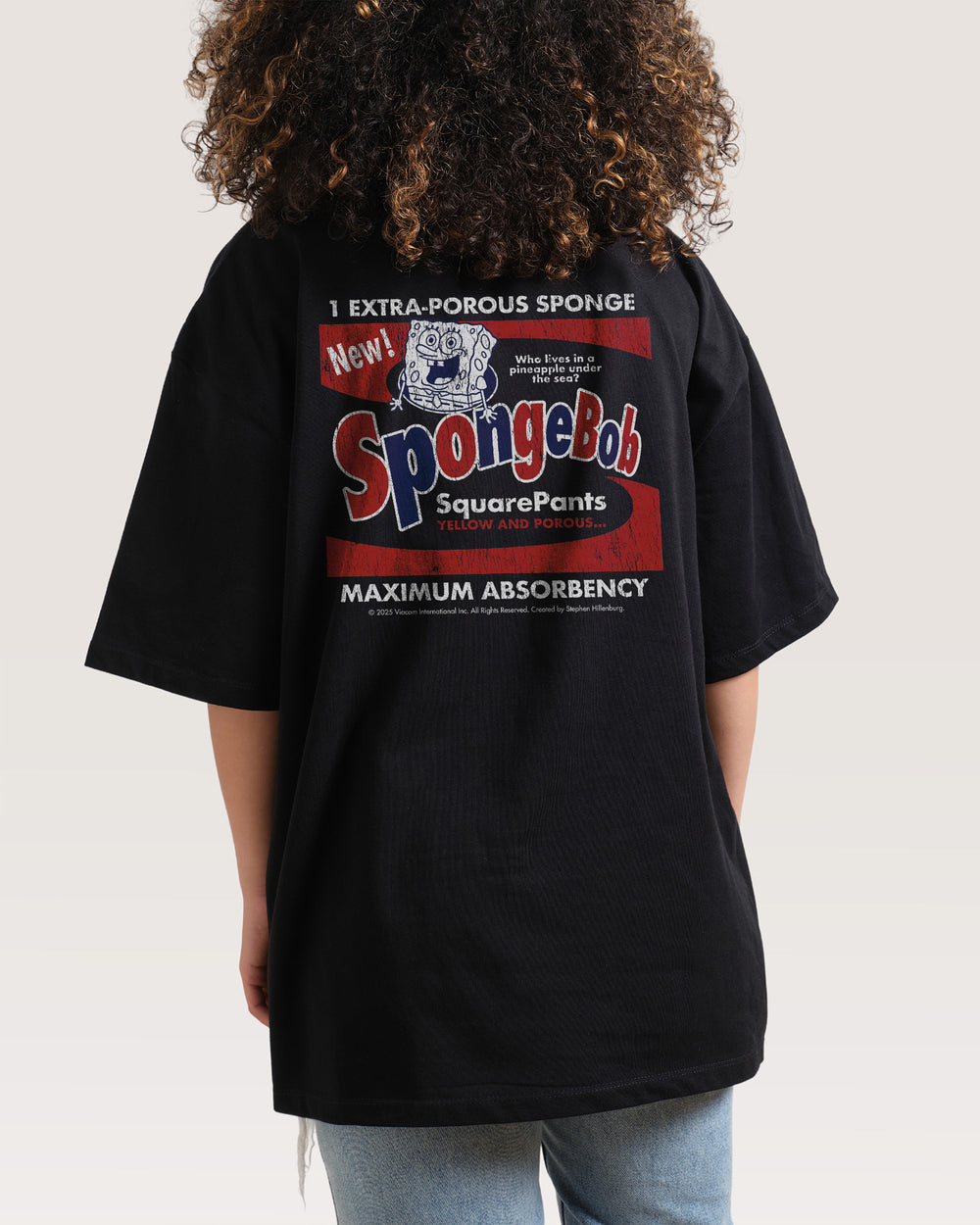 Spongebob Bob Oversized Tee | Spongebob | Threadheads UK