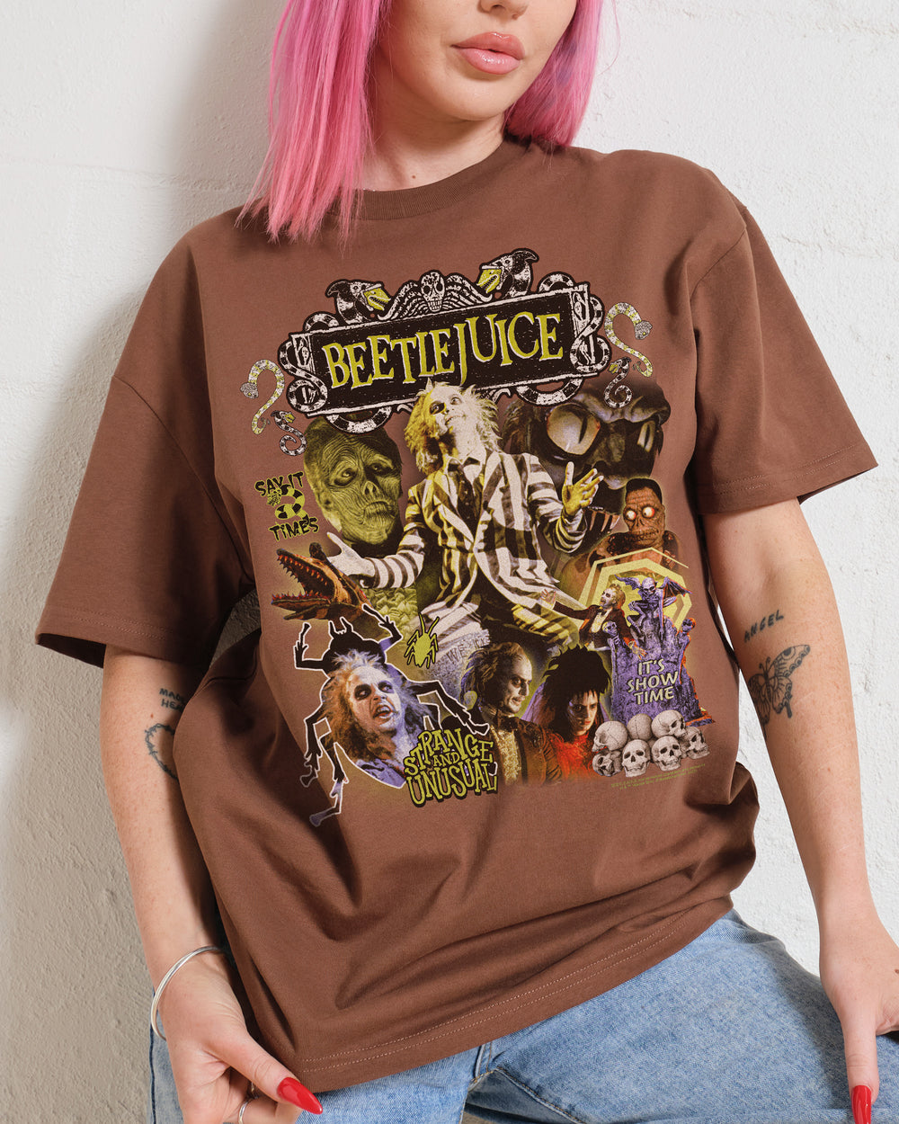 Beetlejuice Vintage T-Shirt | Official Beetlejuice Merch