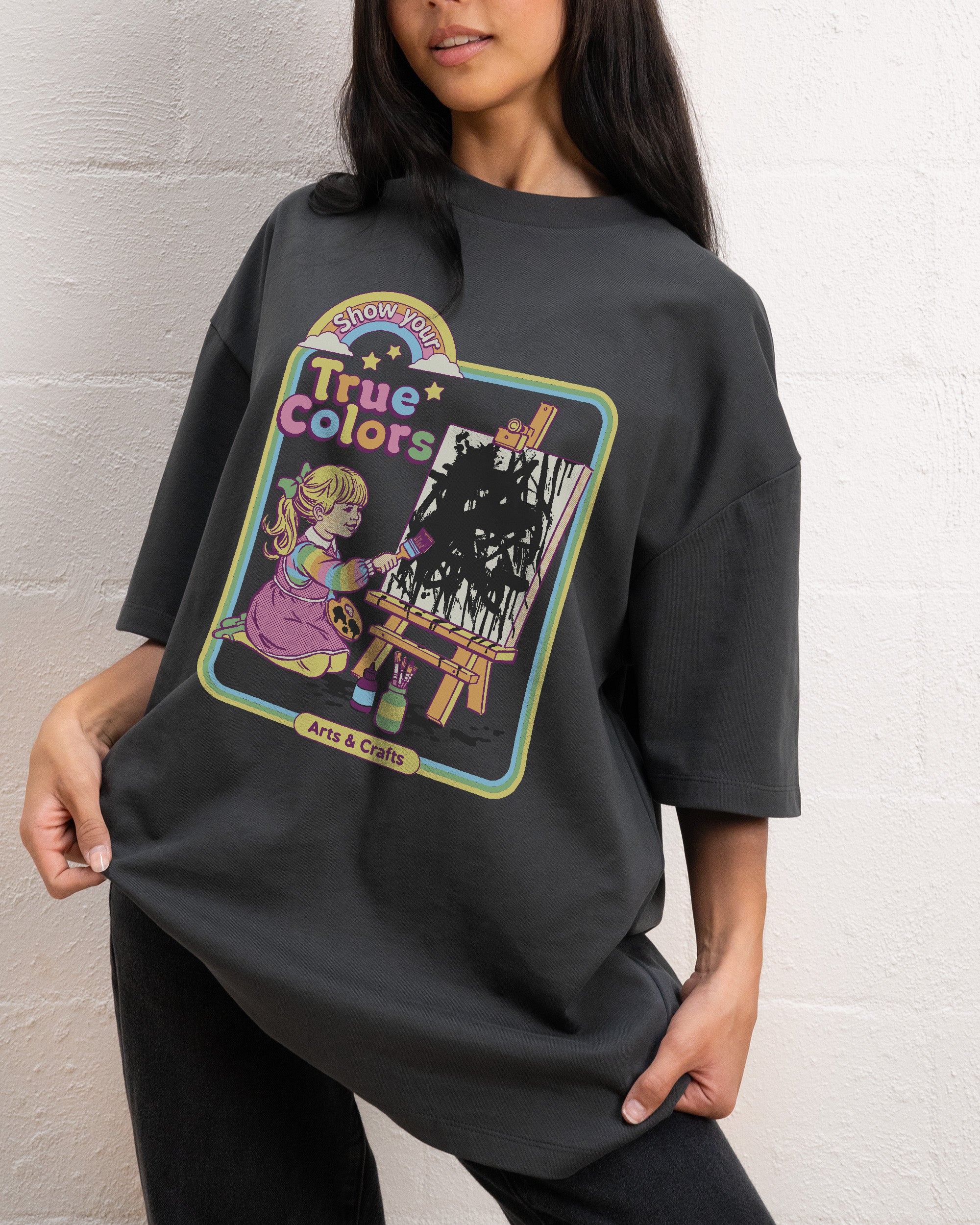 True Colors Oversized Tee | Vintage Heavy Oversized Tee