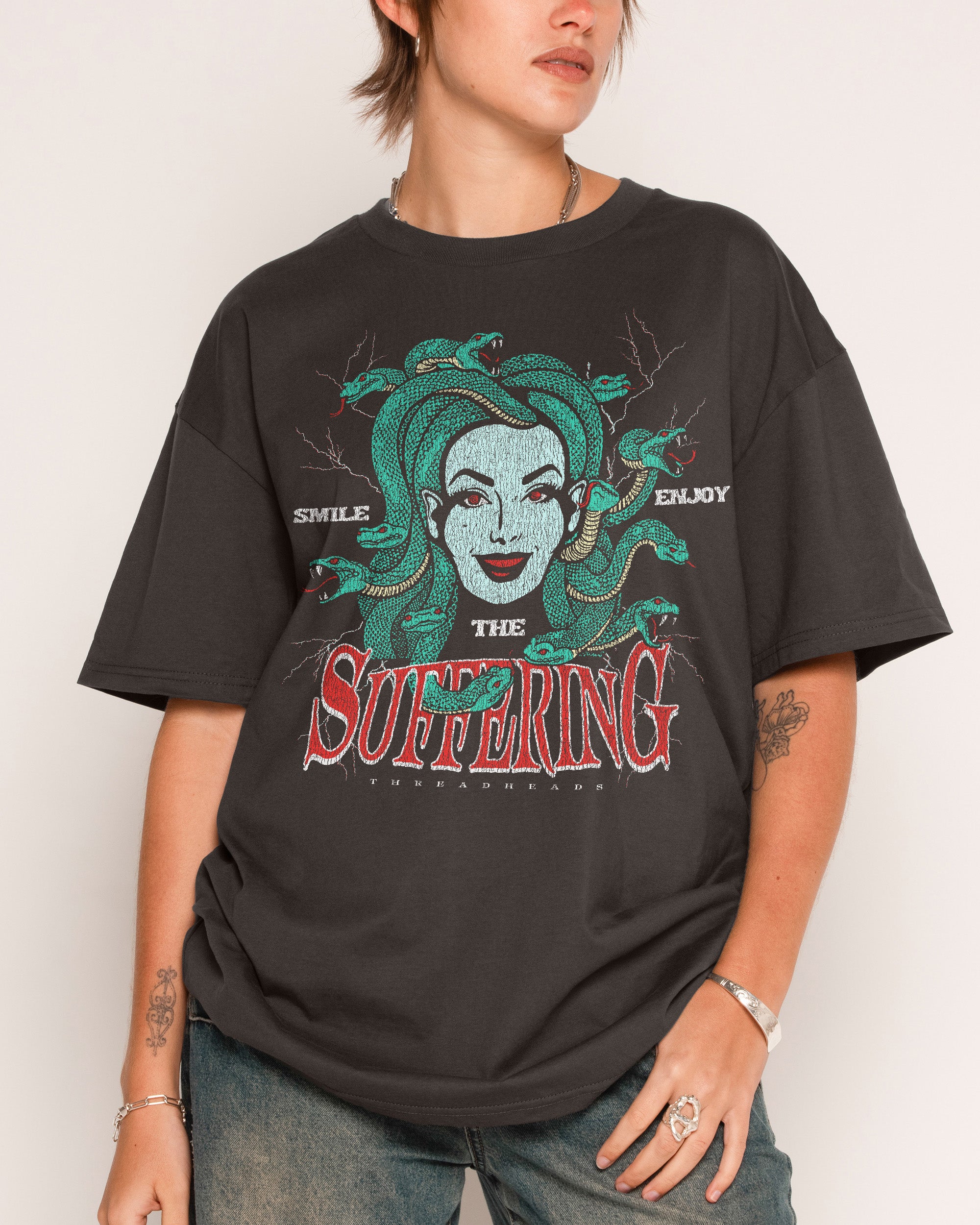 Smile Suffering T-Shirt | Threadheads