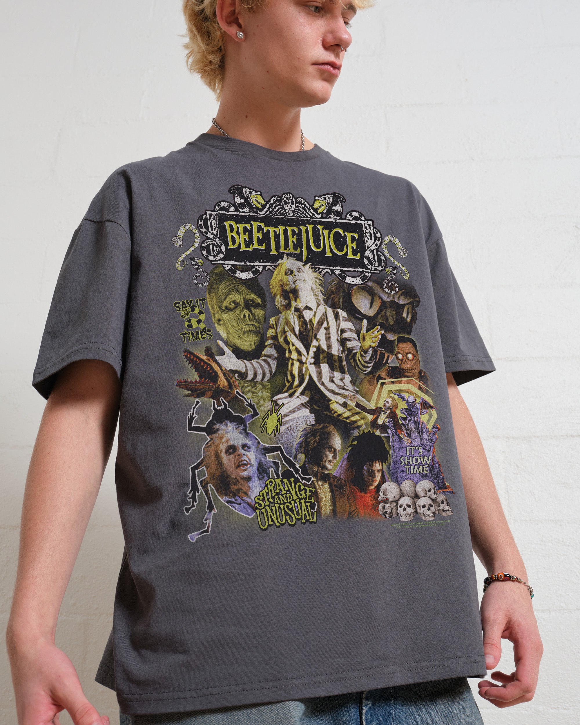 Beetlejuice Vintage T-Shirt | Official Beetlejuice Merch