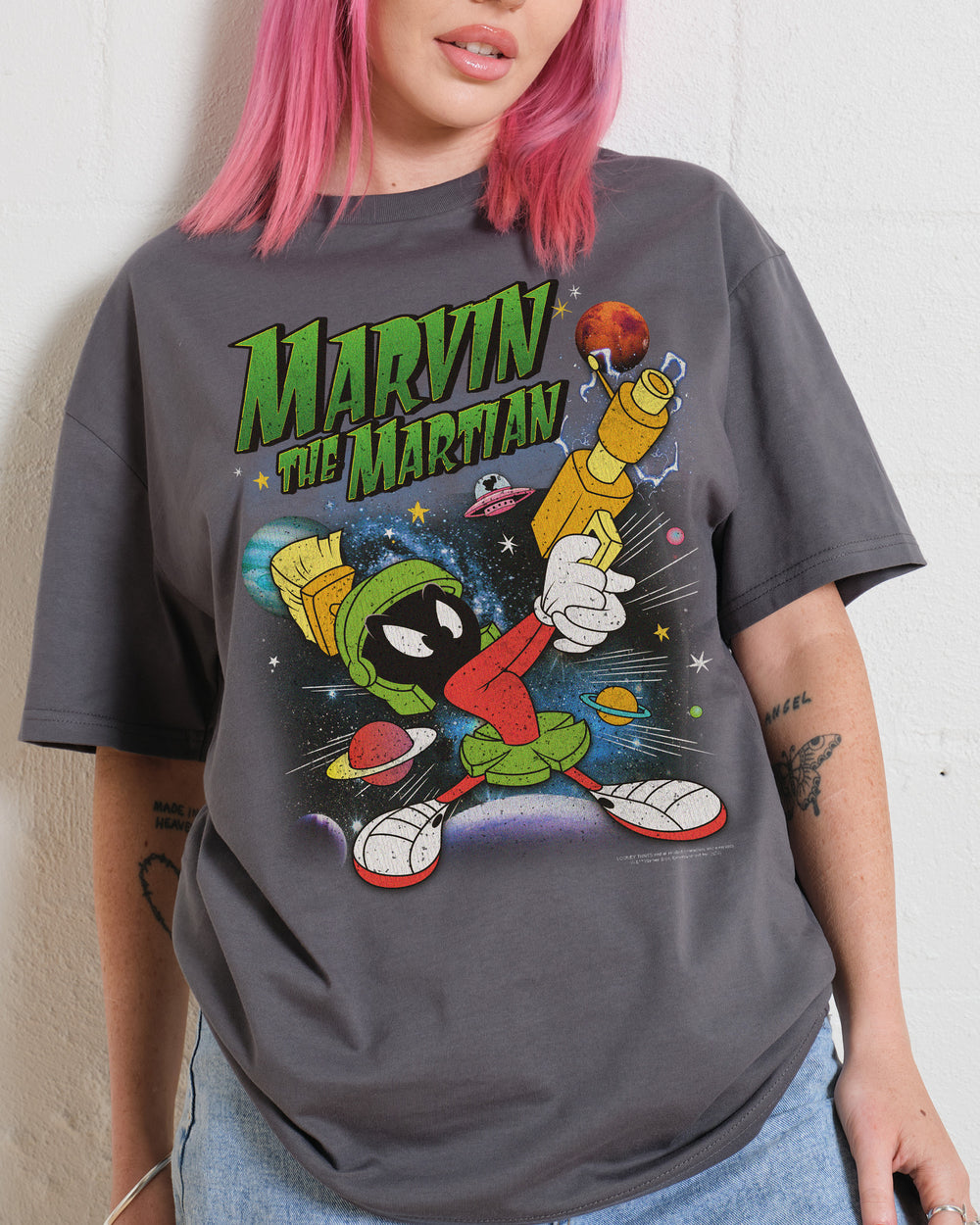Marvin the Martian Vintage T-Shirt | Official Marvin the Martian Merch